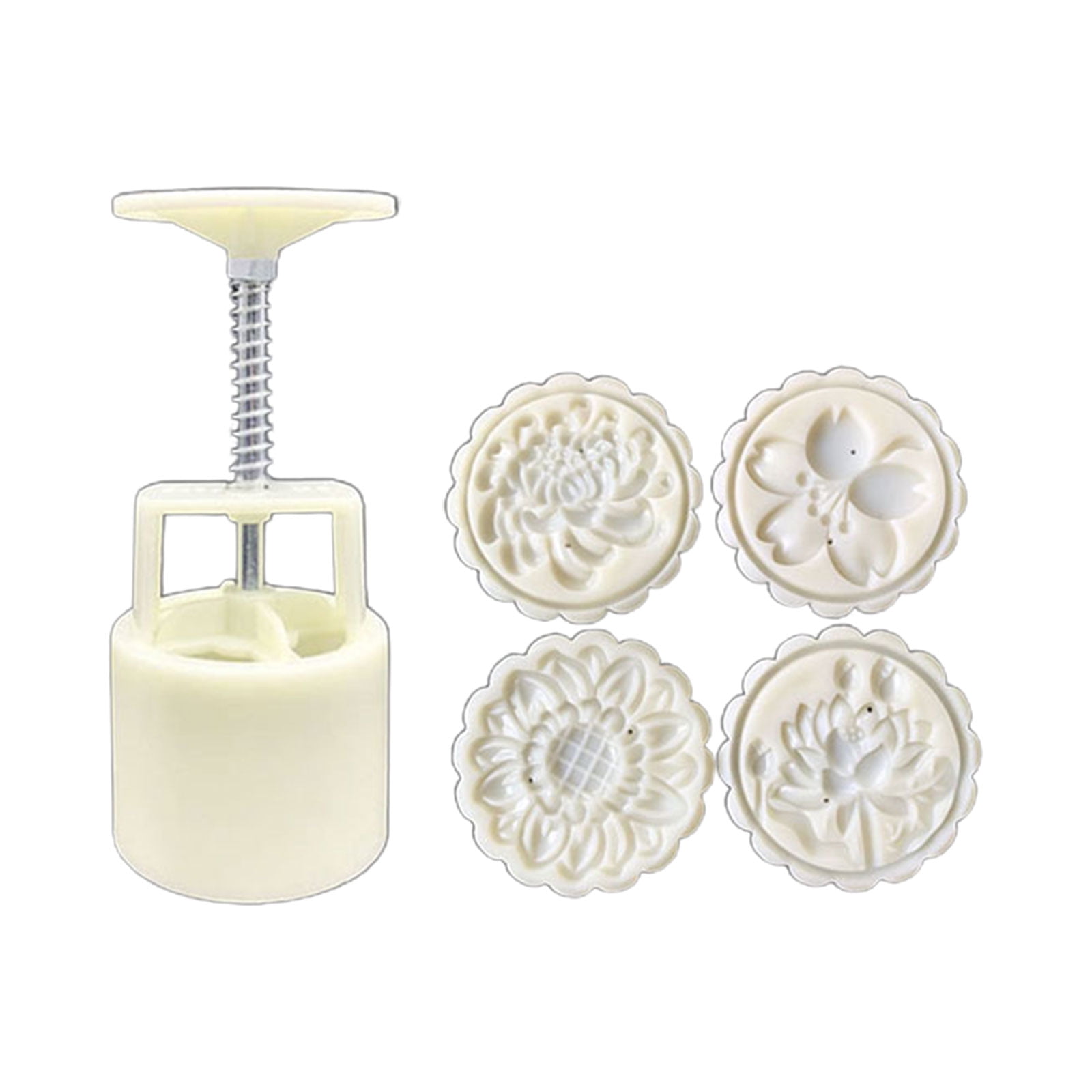 Mung Bean Cake Molds 3D Mooncake Moulds Easy to Use Plastic Material ...