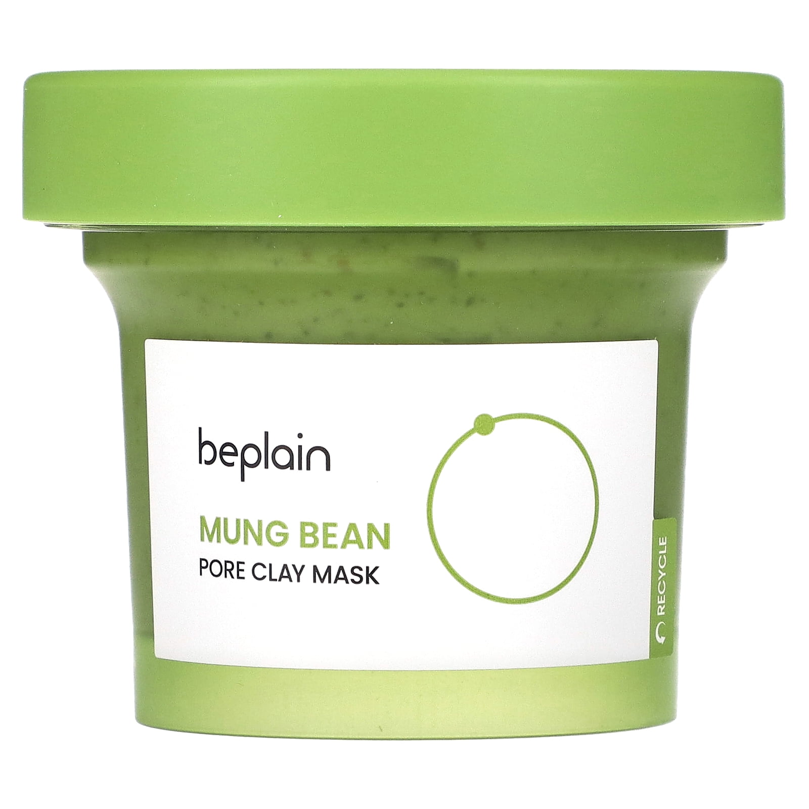 Beplain Mung Bean Enzyme Face Clay Mask, Pore Care, Skin Texture & Tone ...