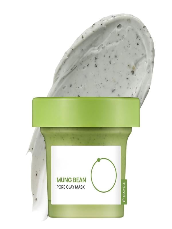 Mung Bean Pore Clay mask | Fragrance-Free | Wash Off Mask for Blackhead ...