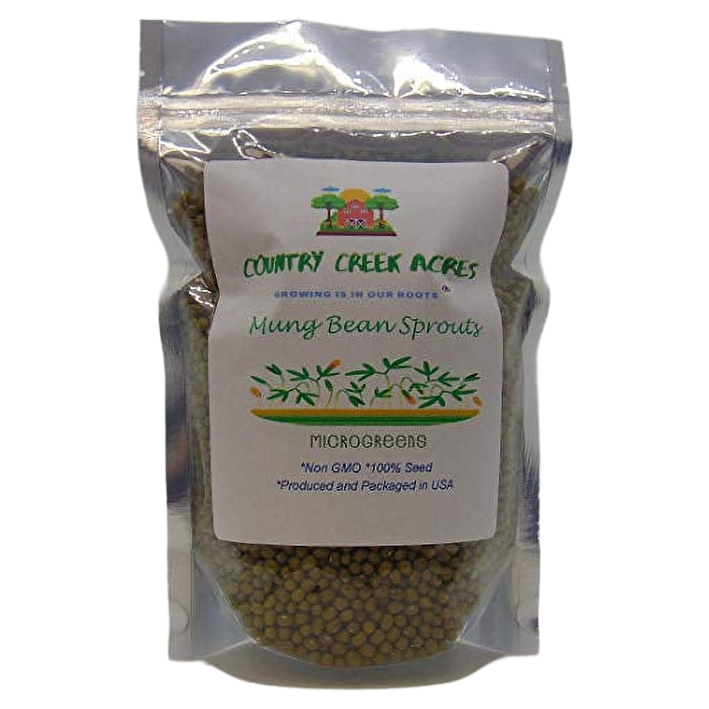 Mung Bean Sprouting Seed-10 Oz - Country Creek Brand - Dried Mung Beans ...