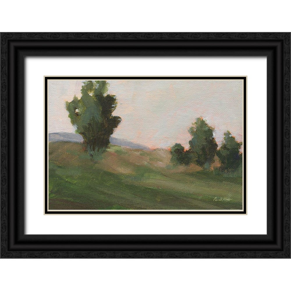 Munger, Pamela 14x11 Black Ornate Wood Framed with Double Matting ...