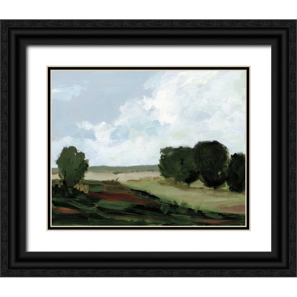 Munger, Pamela 14x12 Black Ornate Wood Framed with Double Matting ...