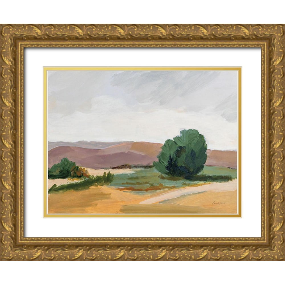 Munger, Pamela 18x15 Gold Ornate Wood Framed with Double Matting Museum ...