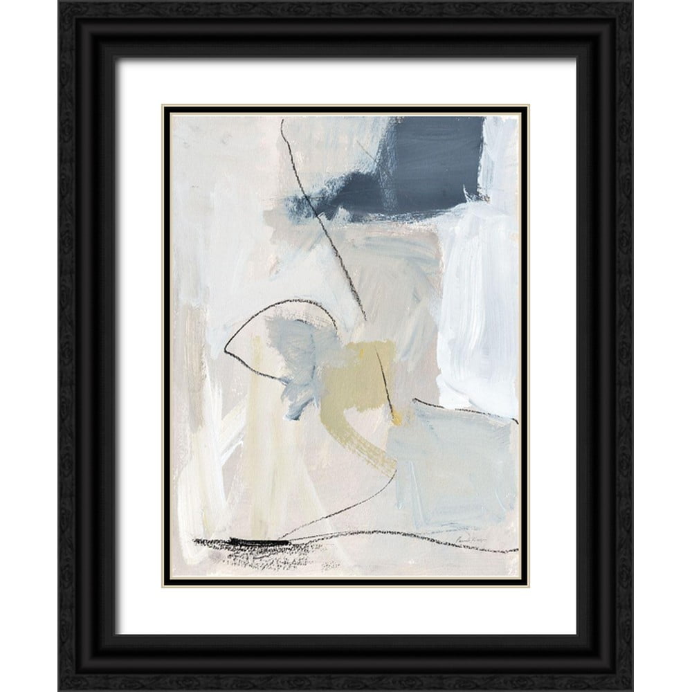 Munger, Pamela 19x24 Black Ornate Wood Framed with Double Matting ...