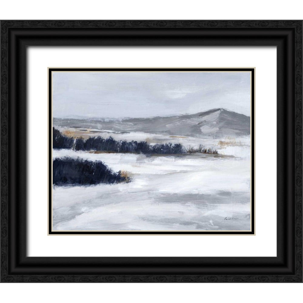 Munger, Pamela 32x26 Black Ornate Wood Framed with Double Matting ...