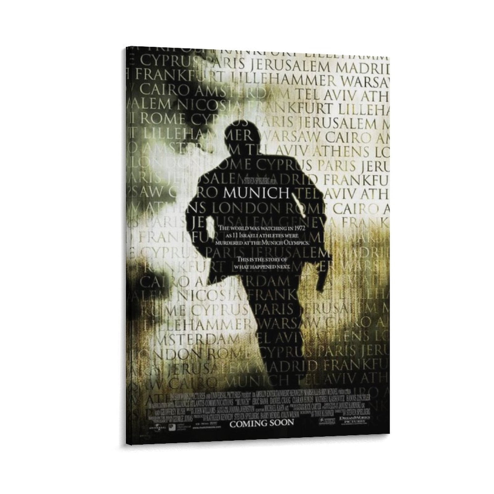 Munich Movie Poster Posters Wall Art Painting Canvas Gift Living Room ...