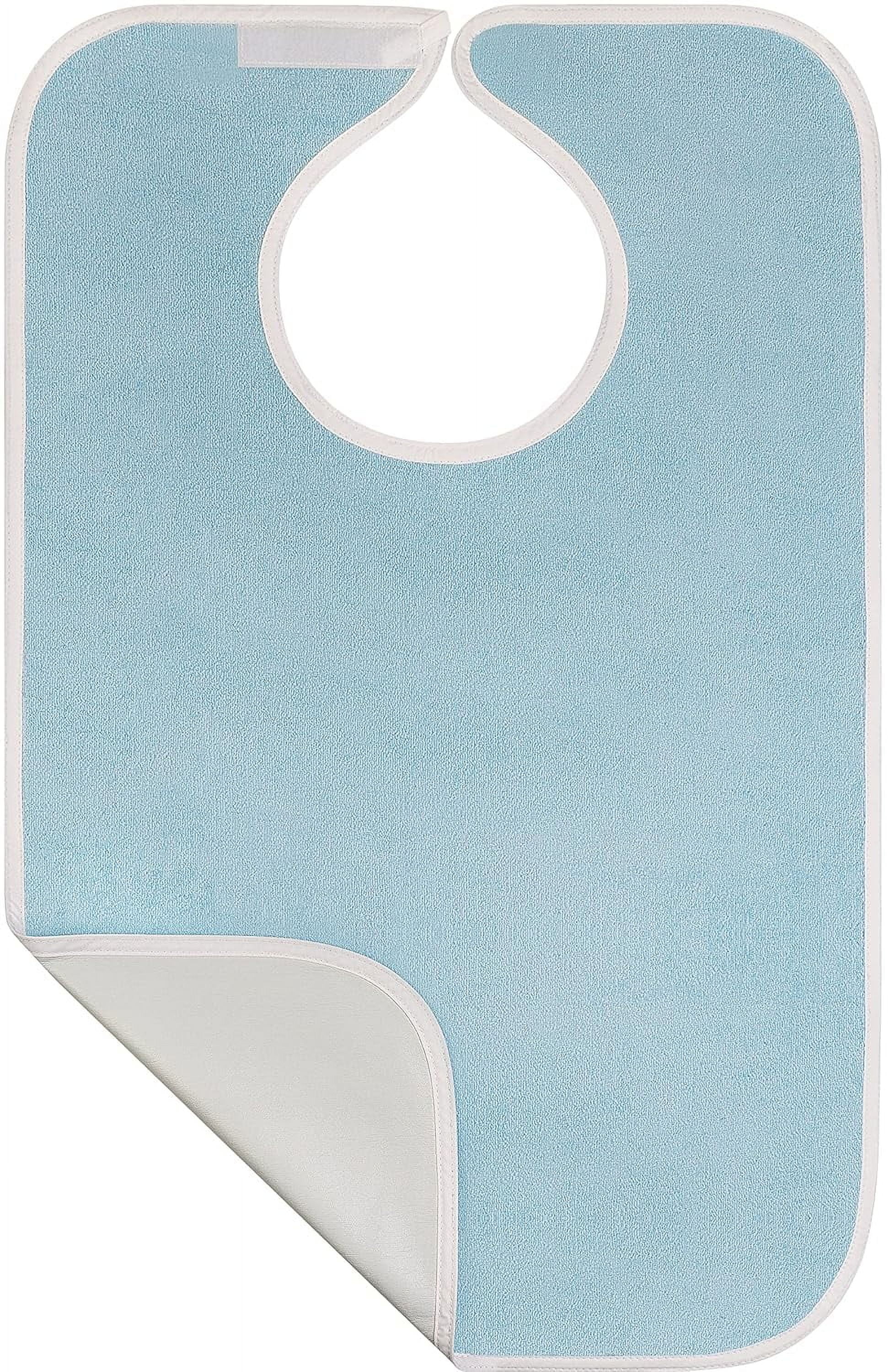 MAOYA 3 Pack Premium Unisex Adult Bibs for Elderly Women Men ...