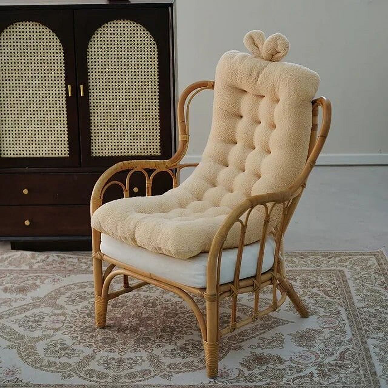 Municipal Autumn Winter Thickened Foldable Rocking Long Chair Cushion ...