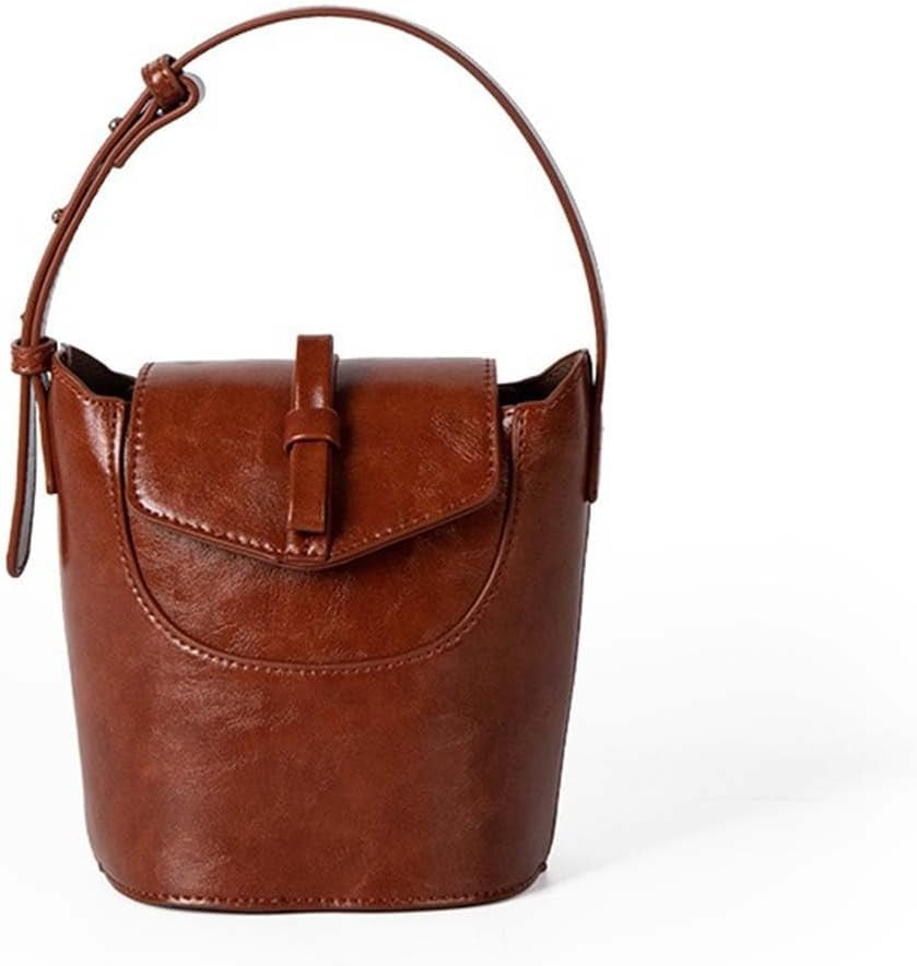 Municipal Bucket Bag for Women Fashion Shoulder Bag, Leather Purses For ...