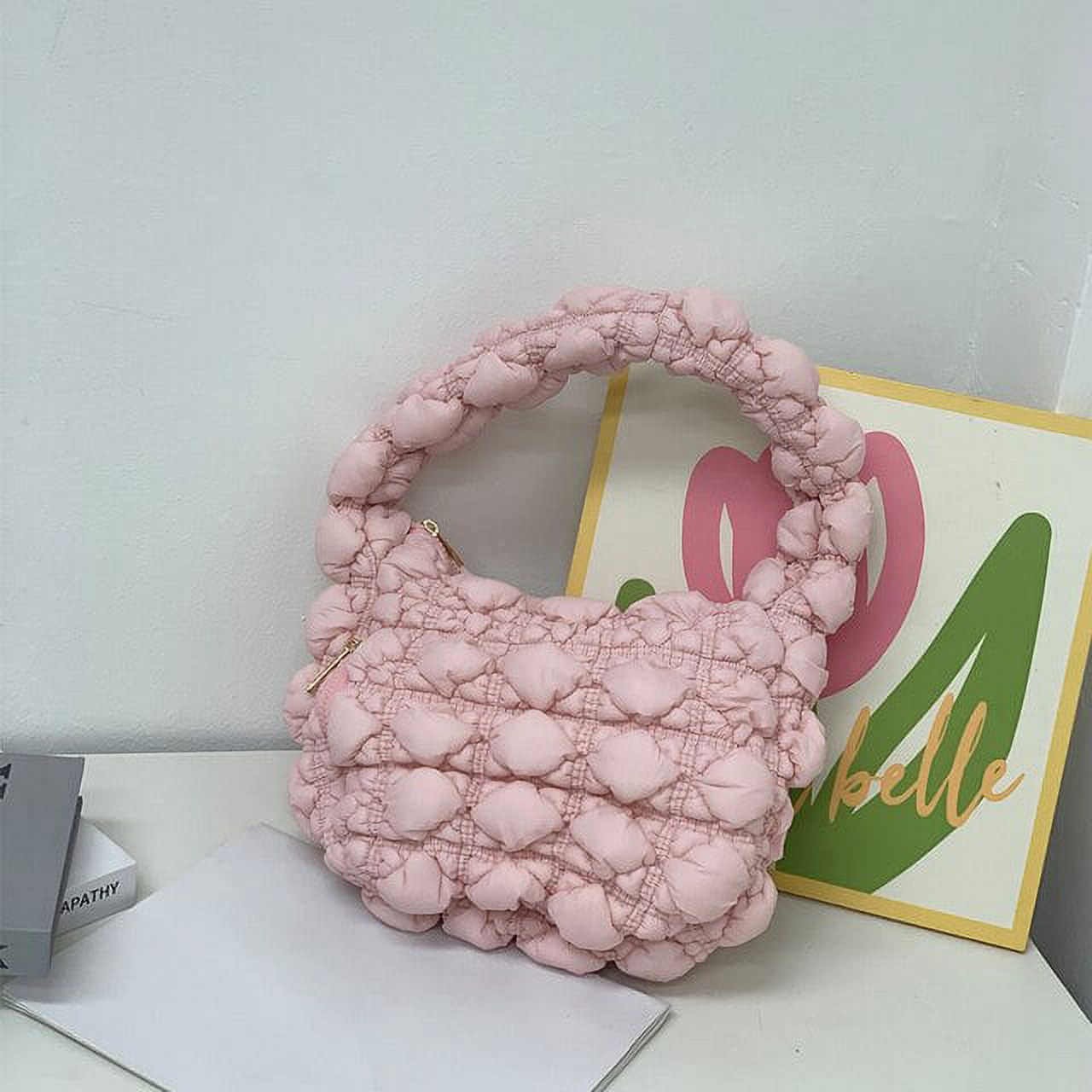 Municipal Casual Ruched Quilted Hobos Women Shoulder Bags Designer ...