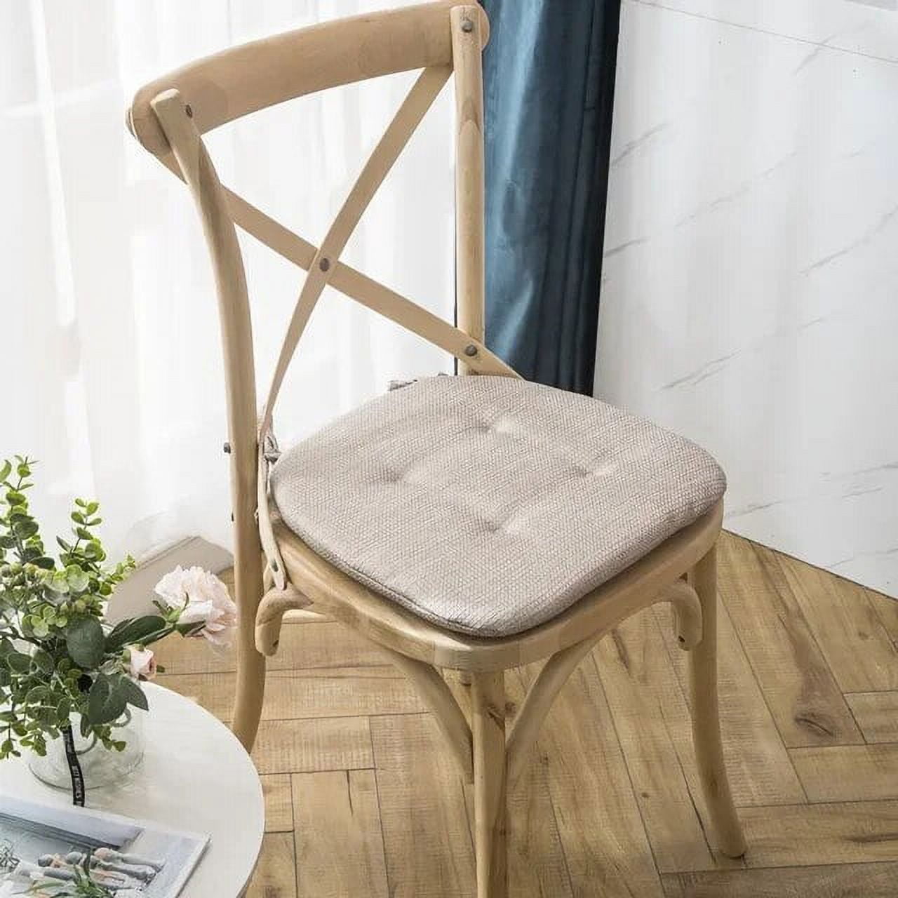 Municipal Chair Cushion with Straps Multi Color Dining Room Chair ...