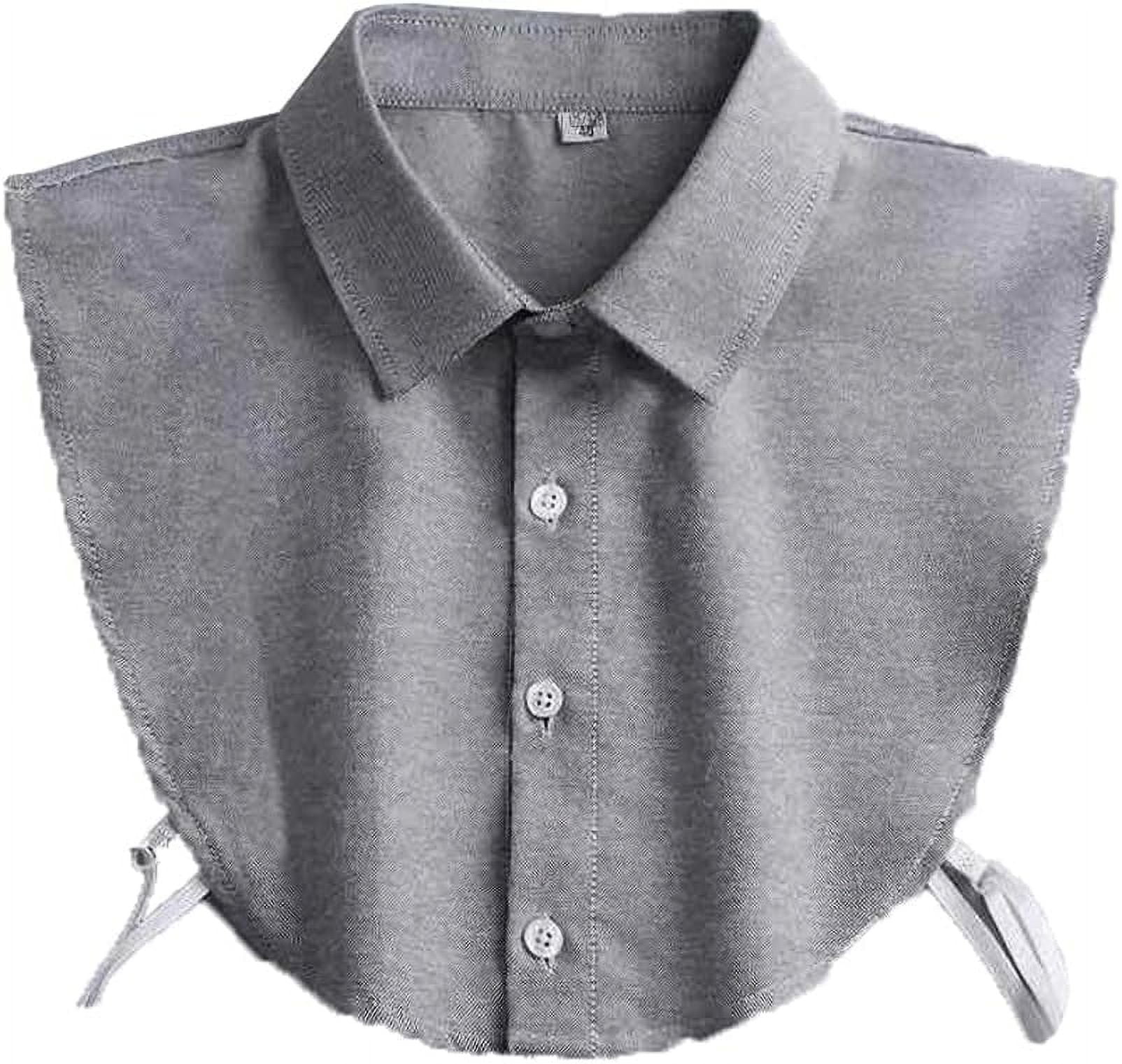 Municipal Fake Collar Shirt Detachable Collar Half Shirt Blouse Dickey ...