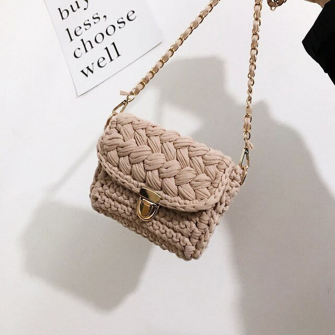 Municipal Fashion Handmade Woven Crossbody Bag for Women Designer ...