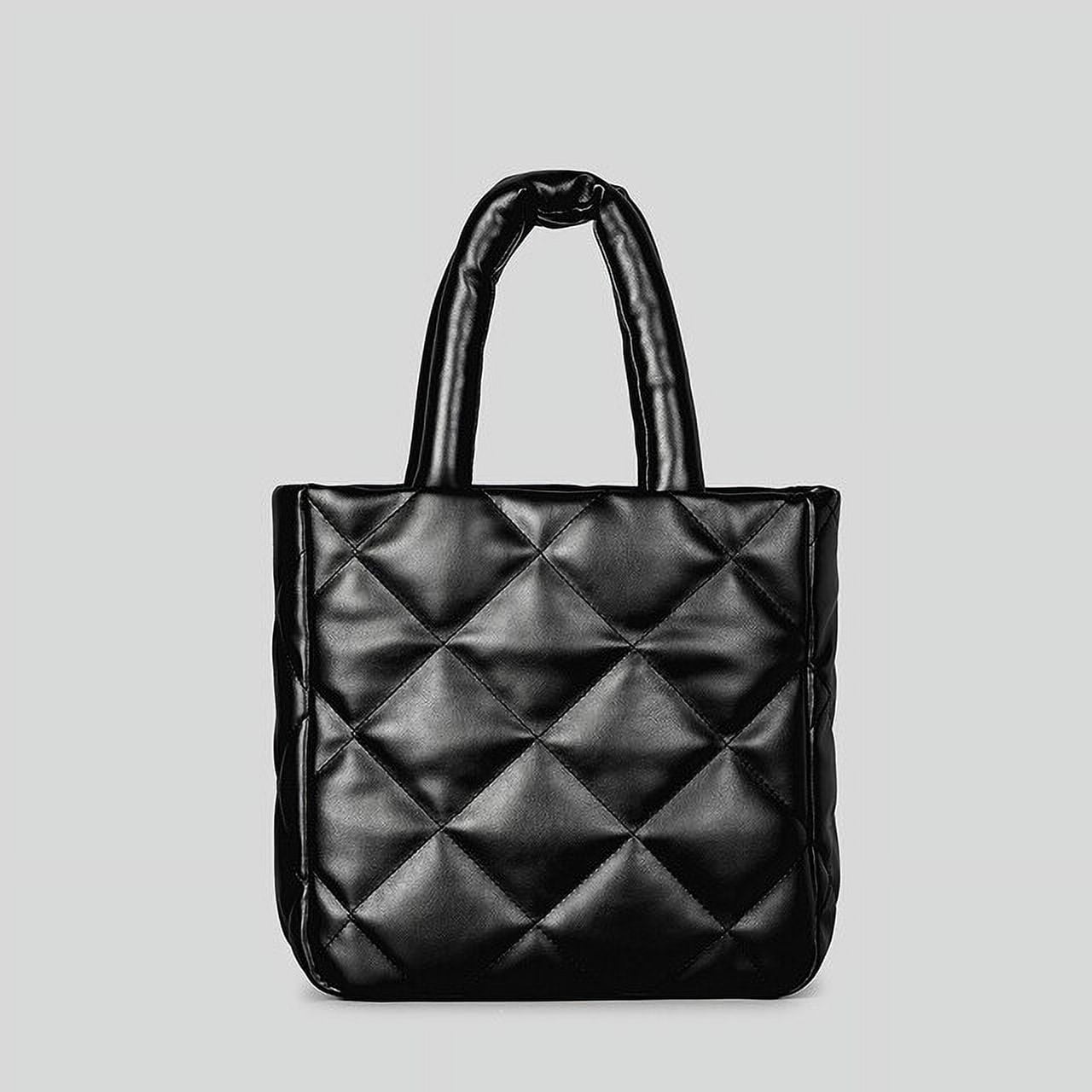 Municipal Fashion Lingge Quilted Padded Tote Bag Designer Women ...