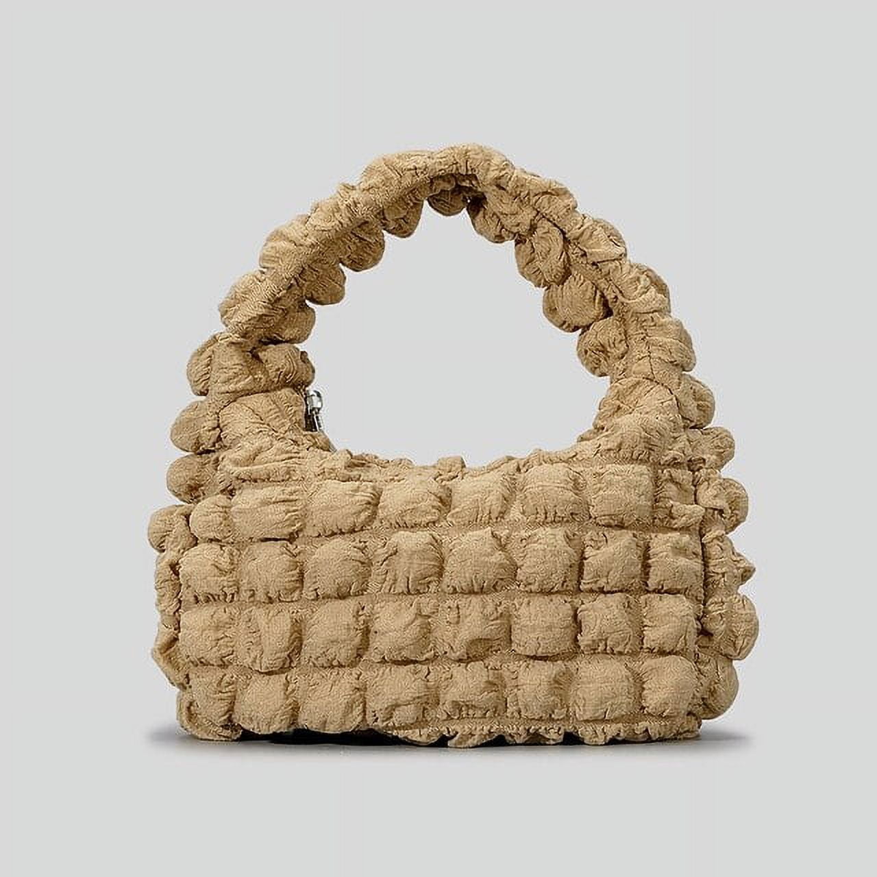 Municipal Fashion Ruched Hobos Women Handbags Designer Quilted Padded ...