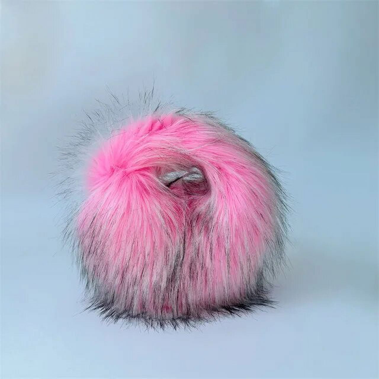 Municipal Fashion Soft Faux Fur Women Handbags Designer Y2K Long Plush ...