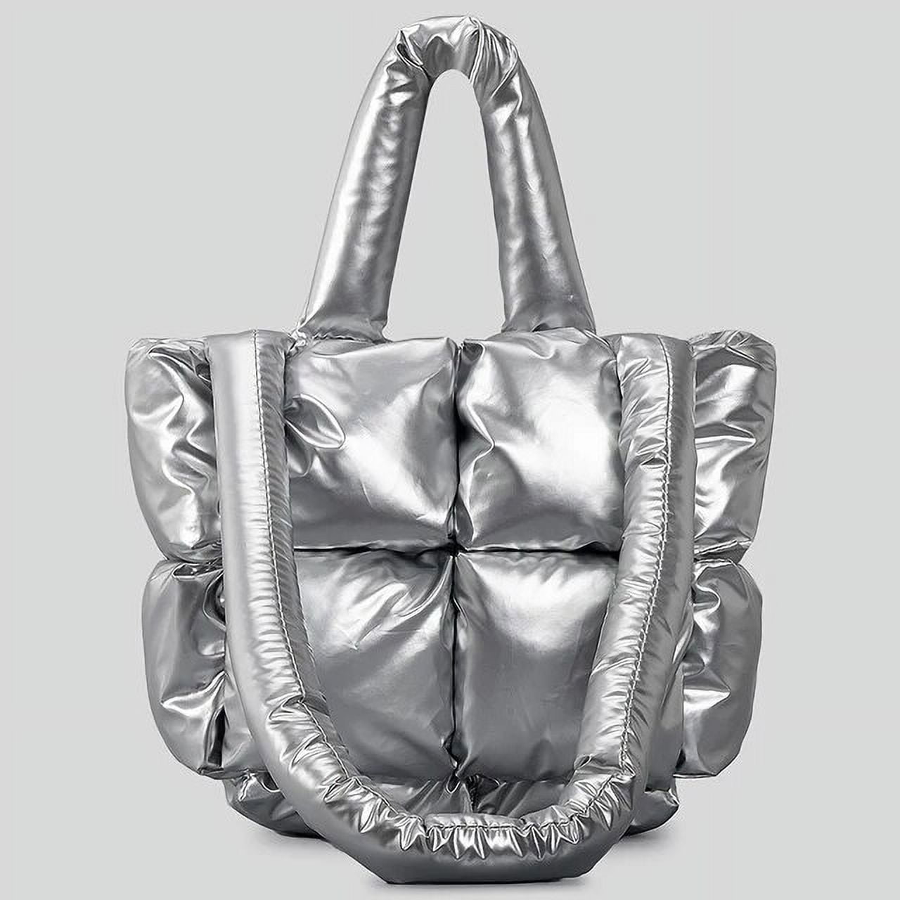 Municipal Fashion Square Puffer Bag Nylon Padded Women Handbags Small ...