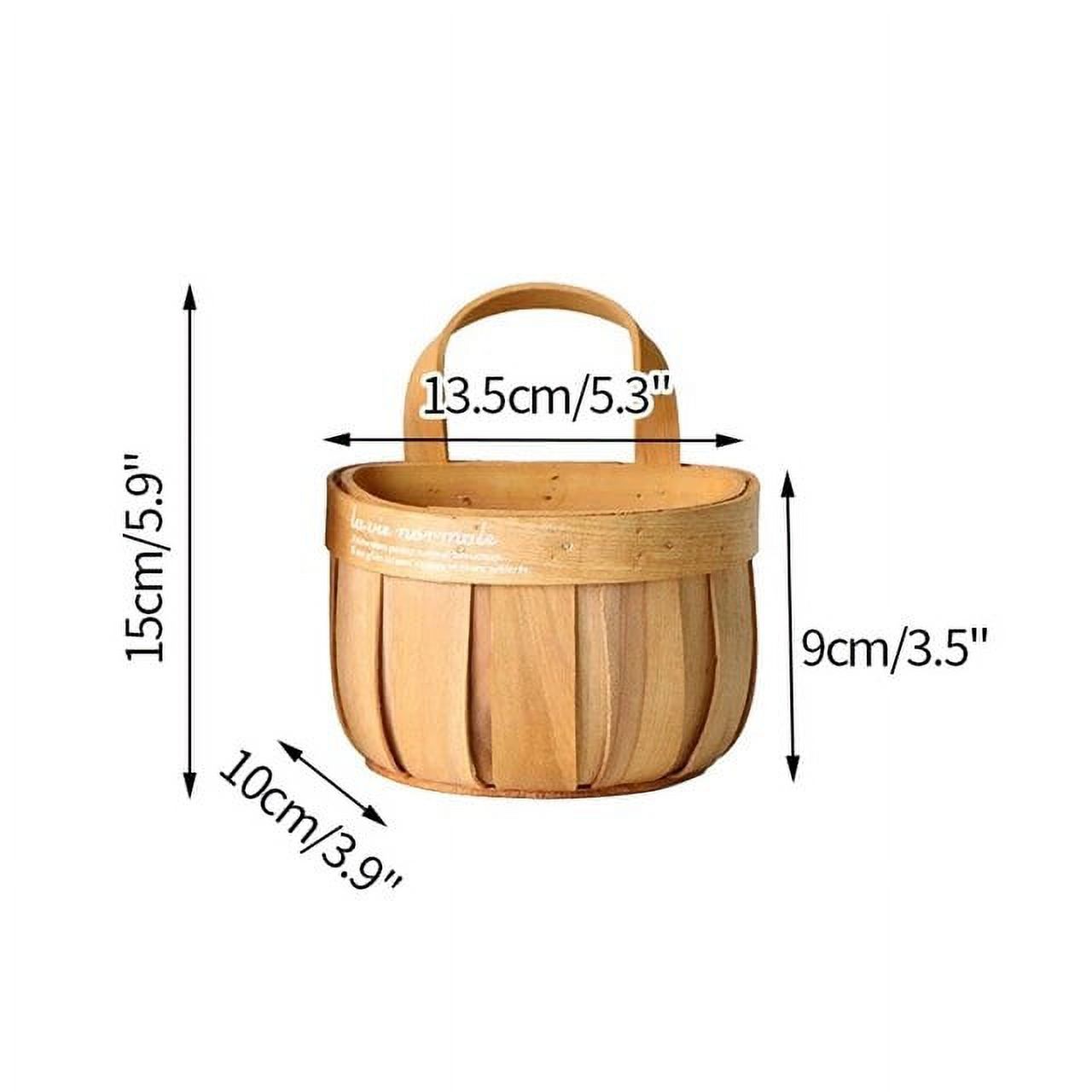 Municipal Fruit Flower Baskets Handmade Hanging Baskets for Home ...