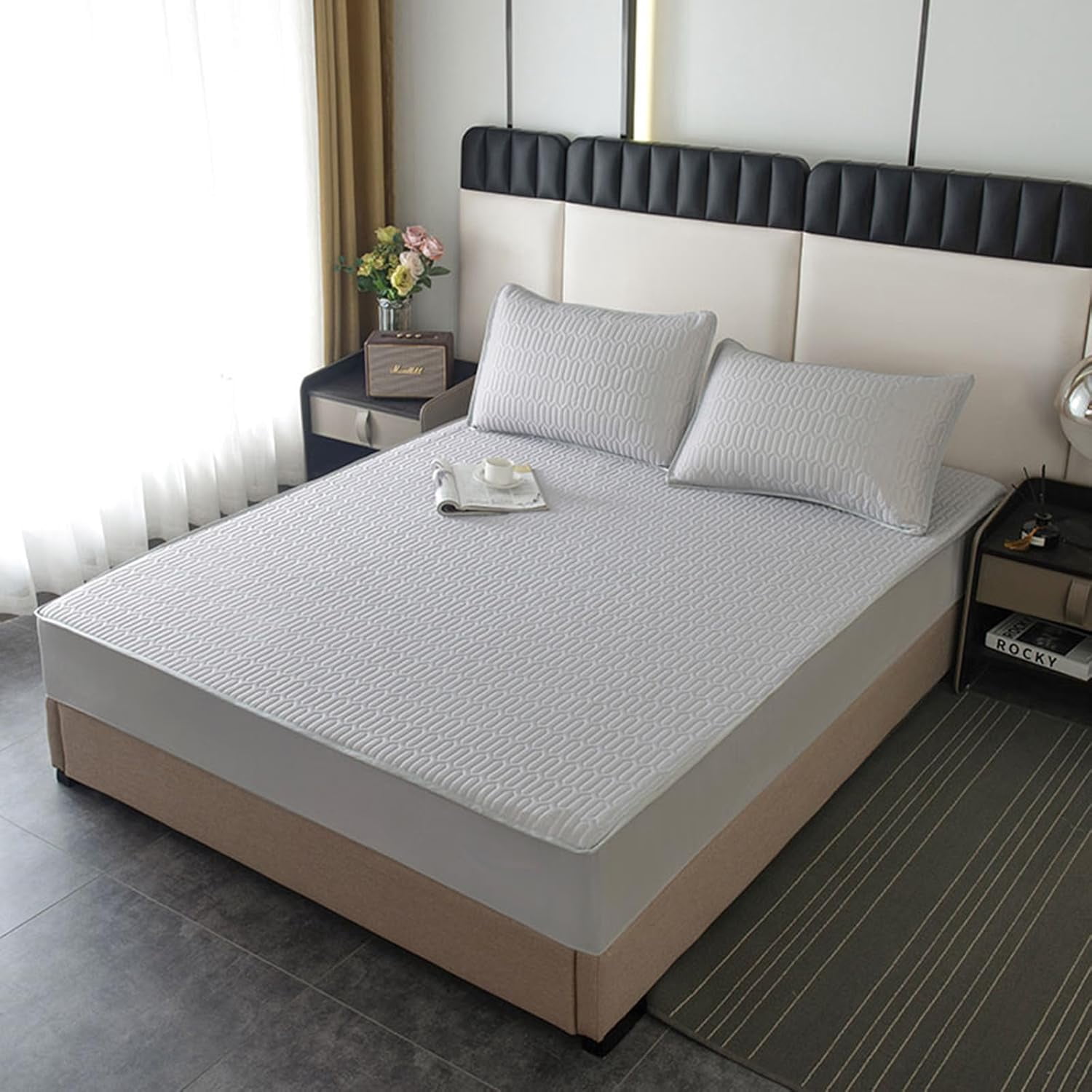 Municipal Full Size Fitted Sheet,Summer Cooling Mat Sleeping Pad ...