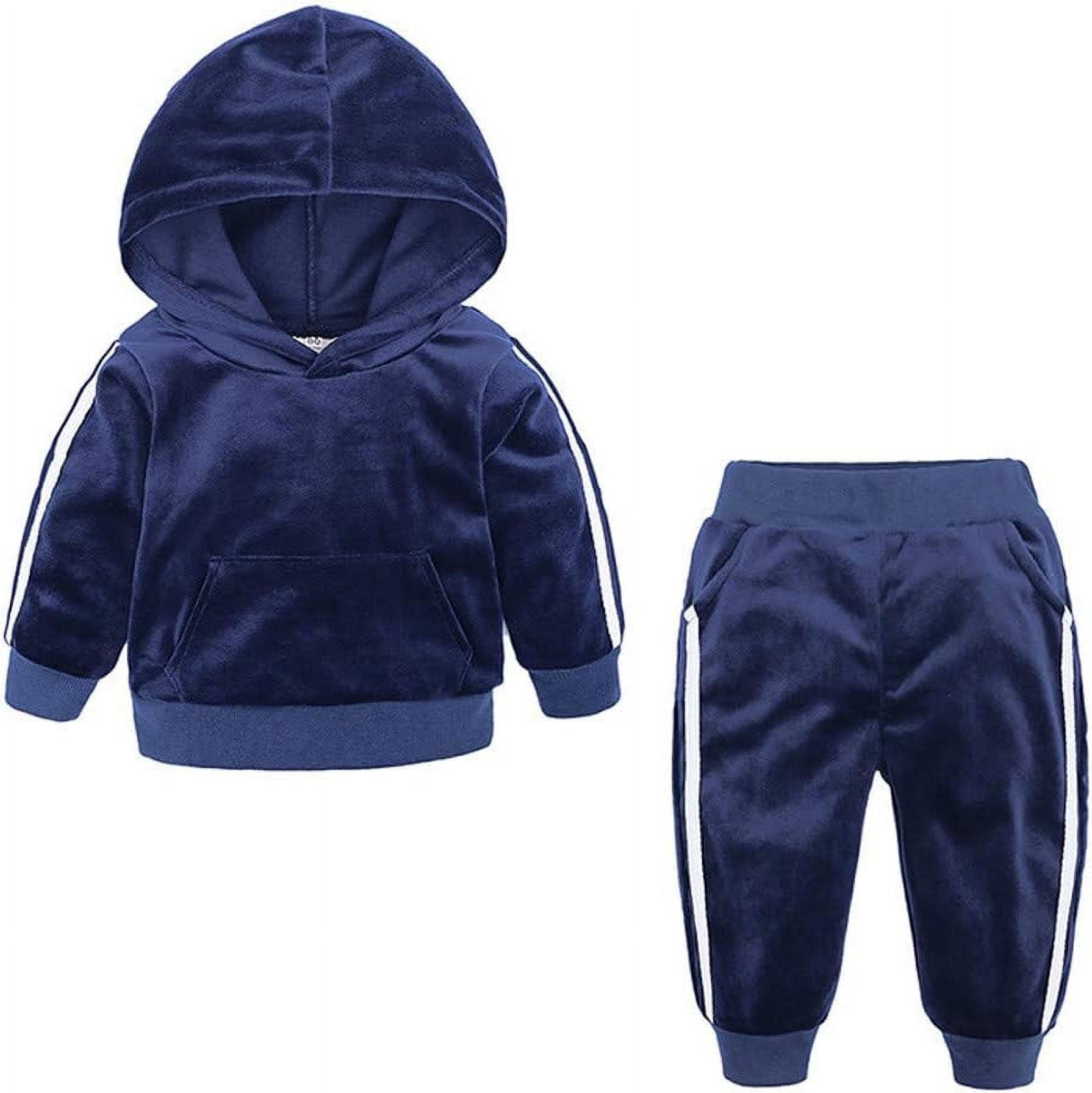 Municipal Girl Fall Winter Clothes Kids Girl Boy Fleece Warm Hooded ...