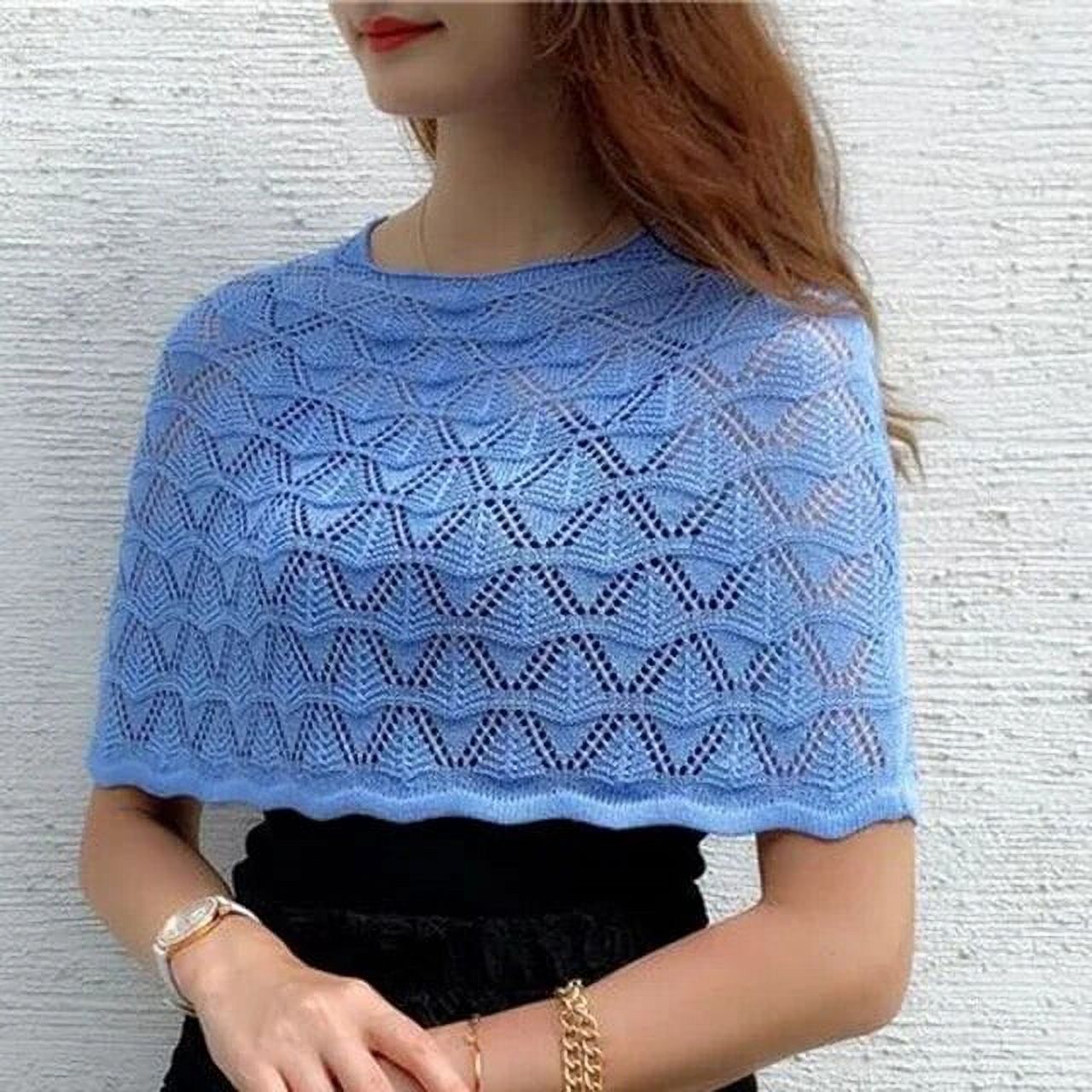 Municipal Ice Silk Hollow Driving Sunscreen Shawl Female Summer Air ...