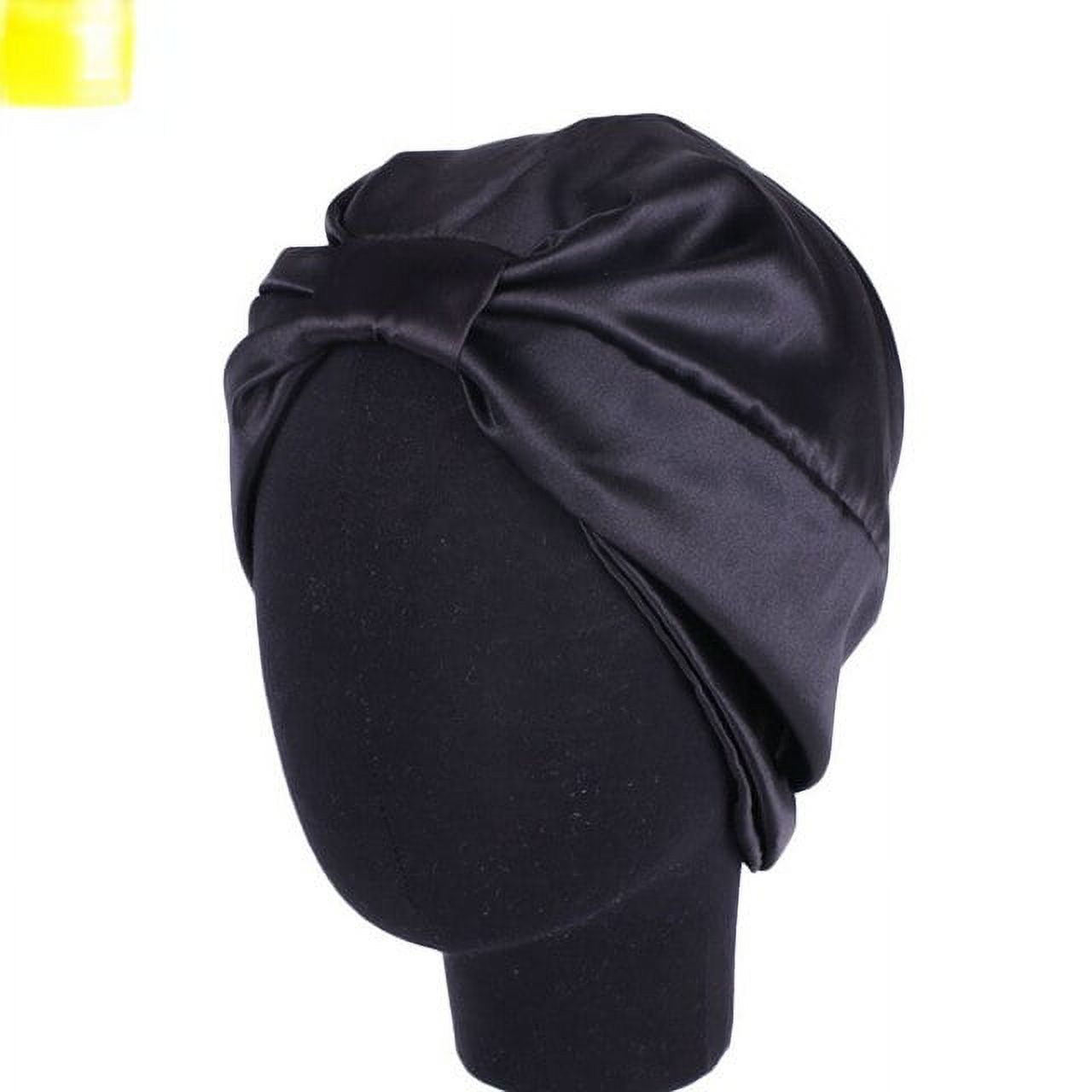 Municipal Ladies Satin Bonnet Hair Caps Salon Night Hair Hat Natural ...