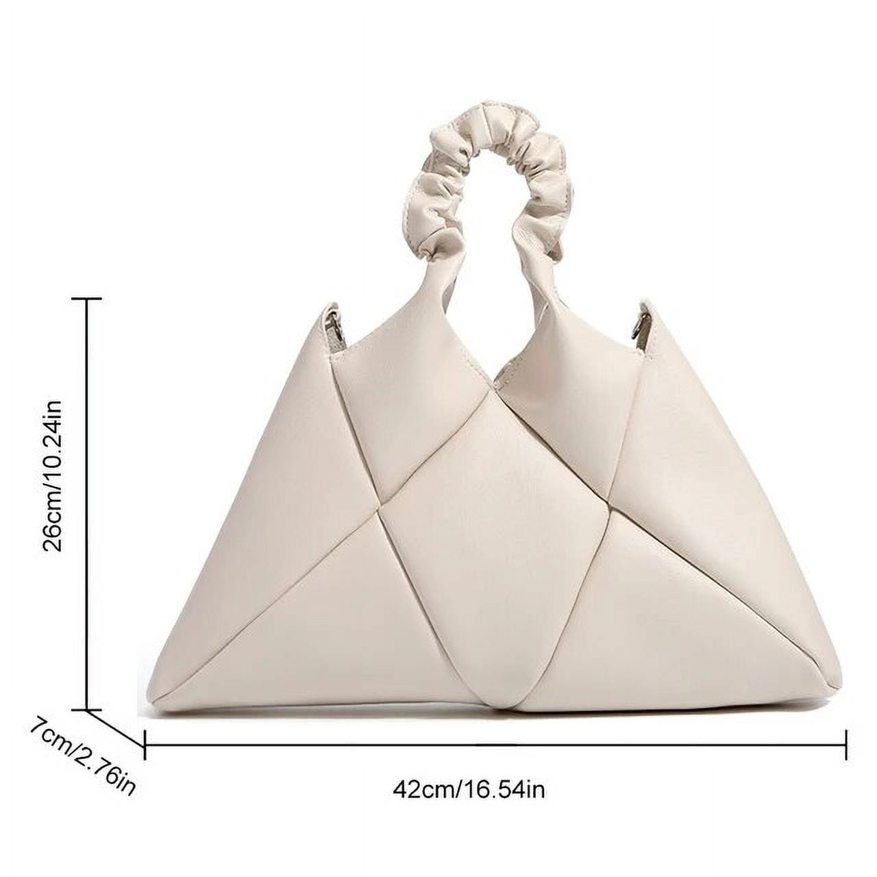 Municipal Luxury Designer Bag for Women Ruched Handbags Retro Top ...