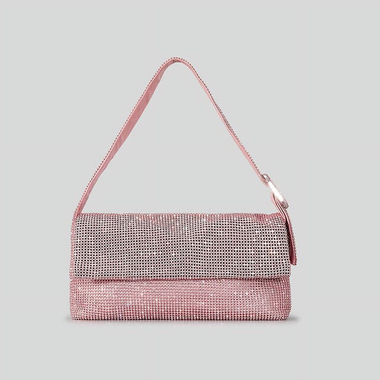 Municipal Luxury Rhinestone Women Shoulder Bags Designer Diamonds Flap
