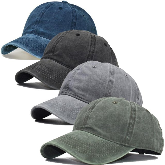 Municipal Men Women Baseball Sun Hats Summer Washed Distressed Baseball ...