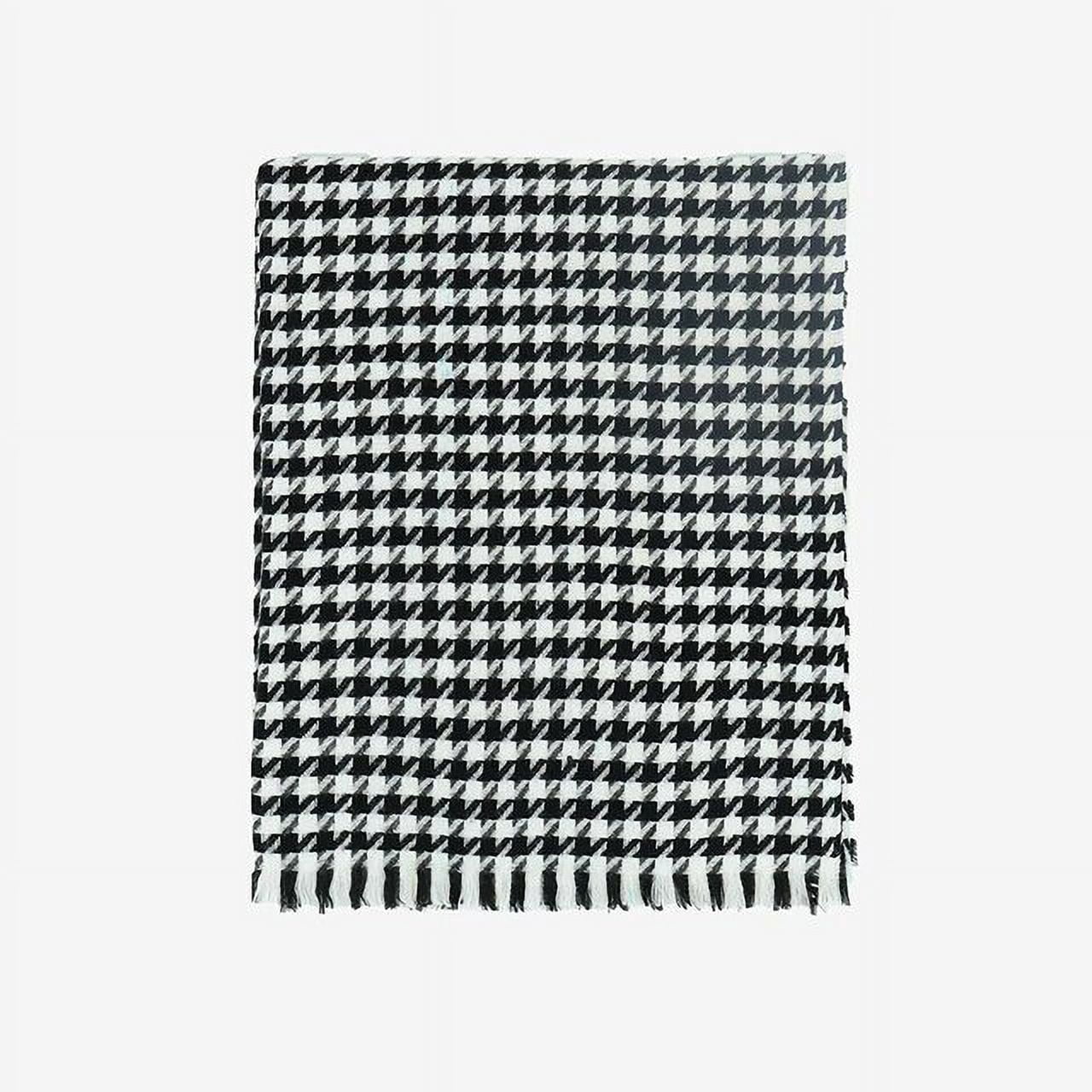 Municipal New Women Scarf Autumn Winter Classic Houndstooth Vintage ...