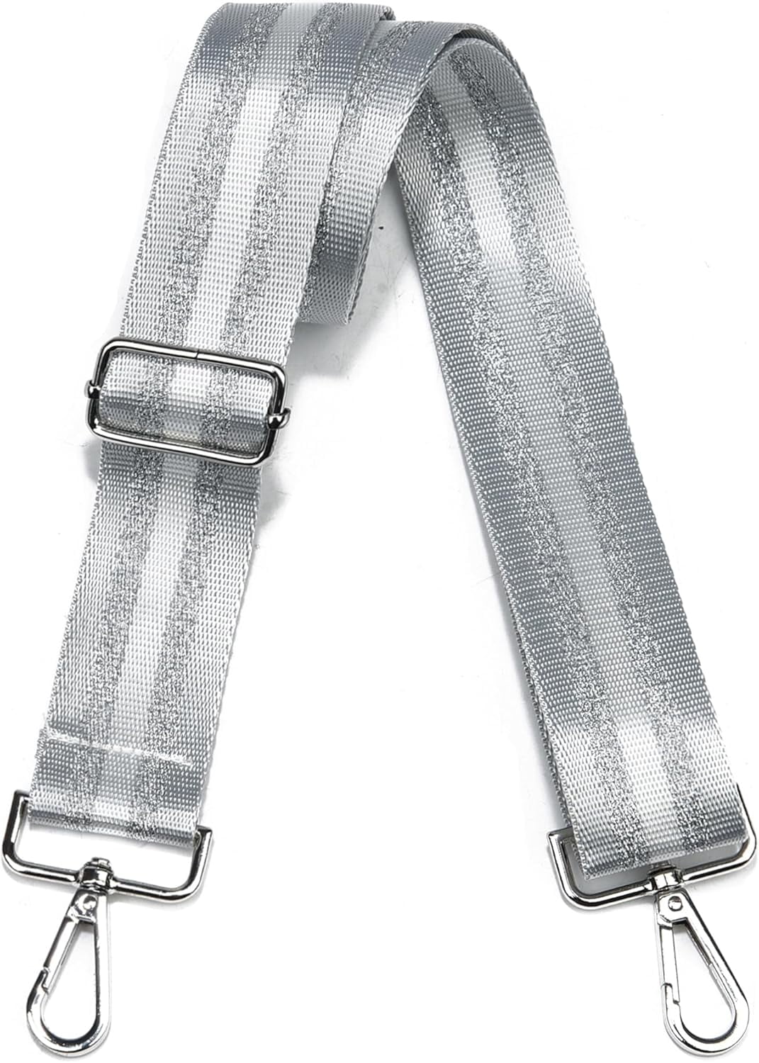 Municipal Purse Strap Silver Hardware Wide Bag Straps Replacement ...