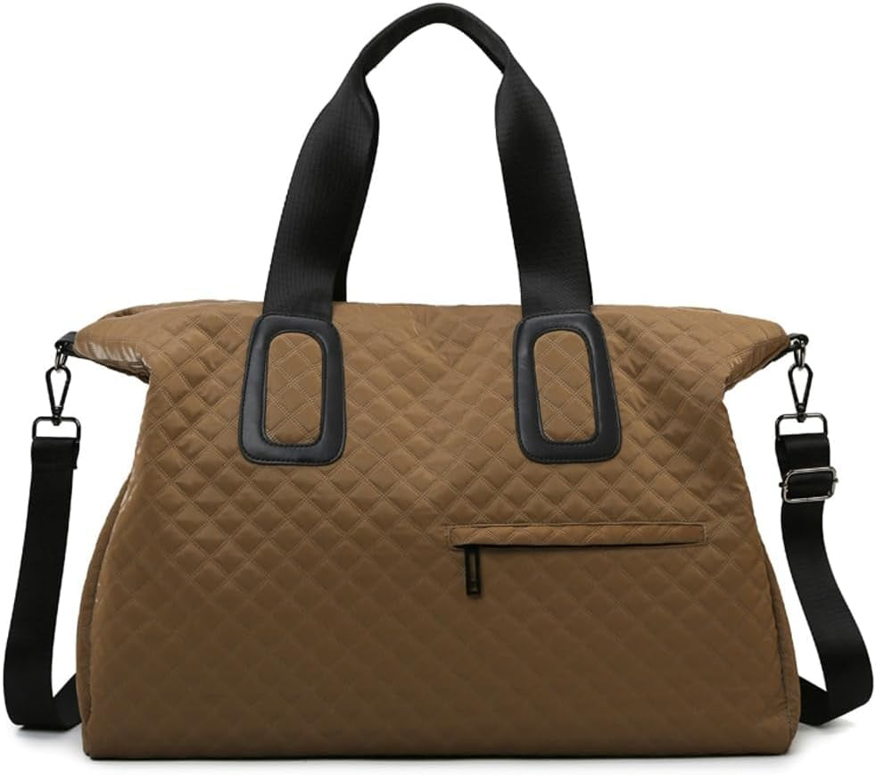 Municipal Quilted Tote Bag Cute Lightweight Padding Hobo Bags Puffer ...