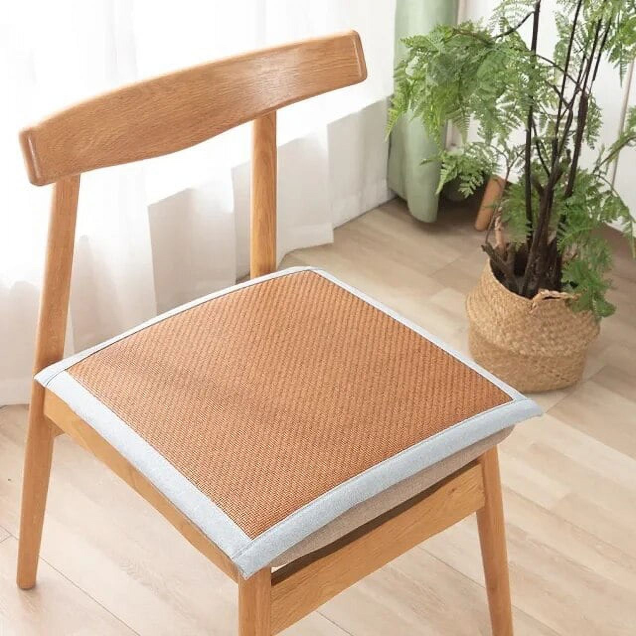 Municipal Rattan Square Chair Cushion / Office Sedentary Home Non-slip ...