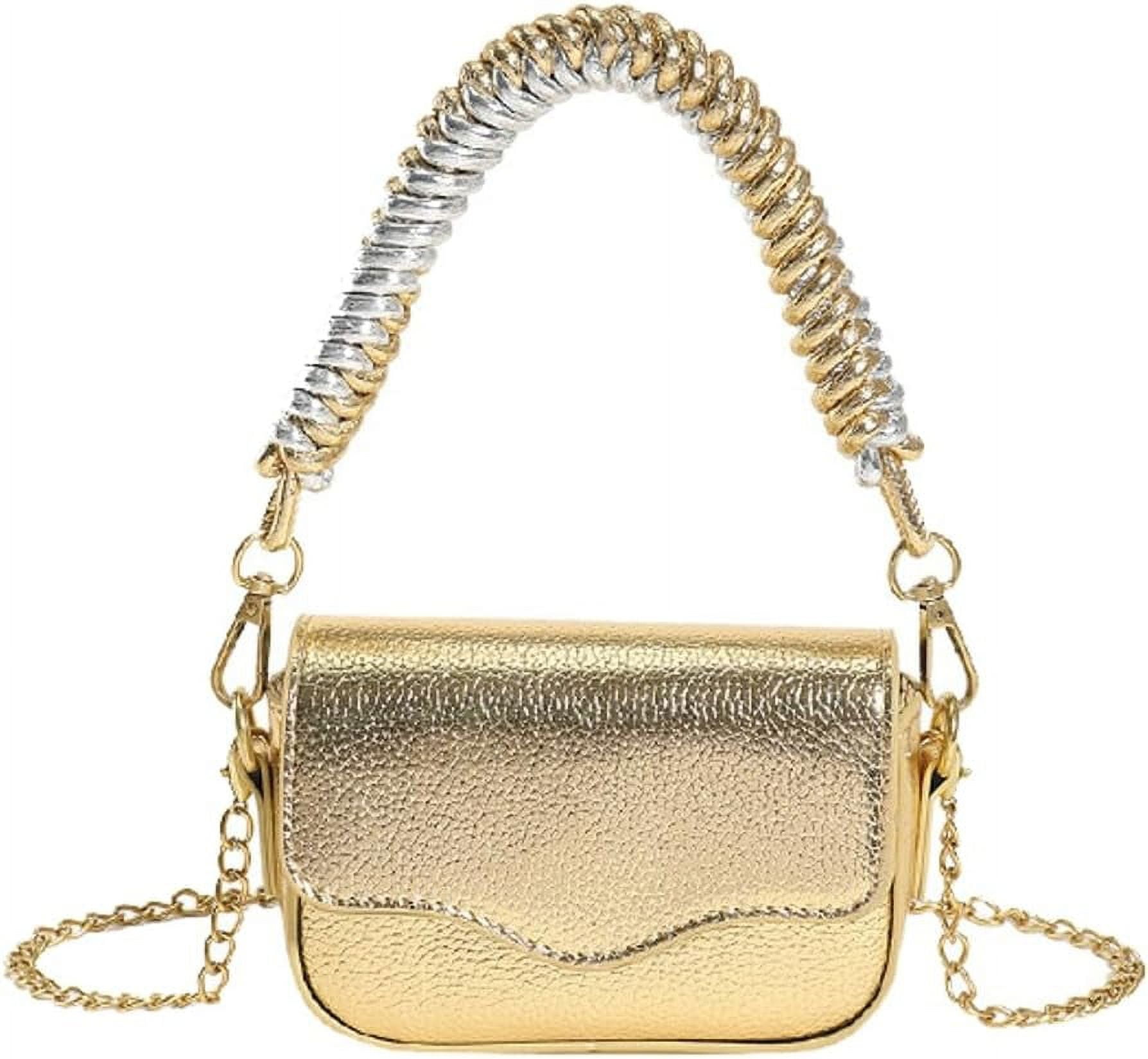 Municipal Shiny Patent Leather Bag for Women Chic Mini Tote Shoulder ...