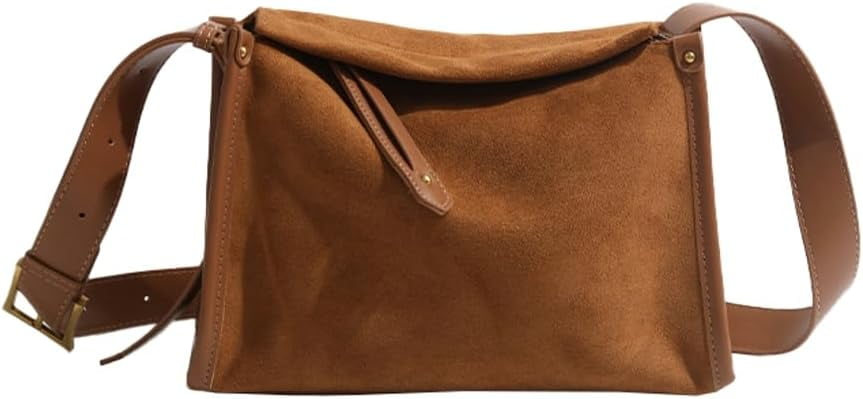 Municipal Suede Tote Bag for Women Crossbody Purse Shoulder Bags Hobo ...