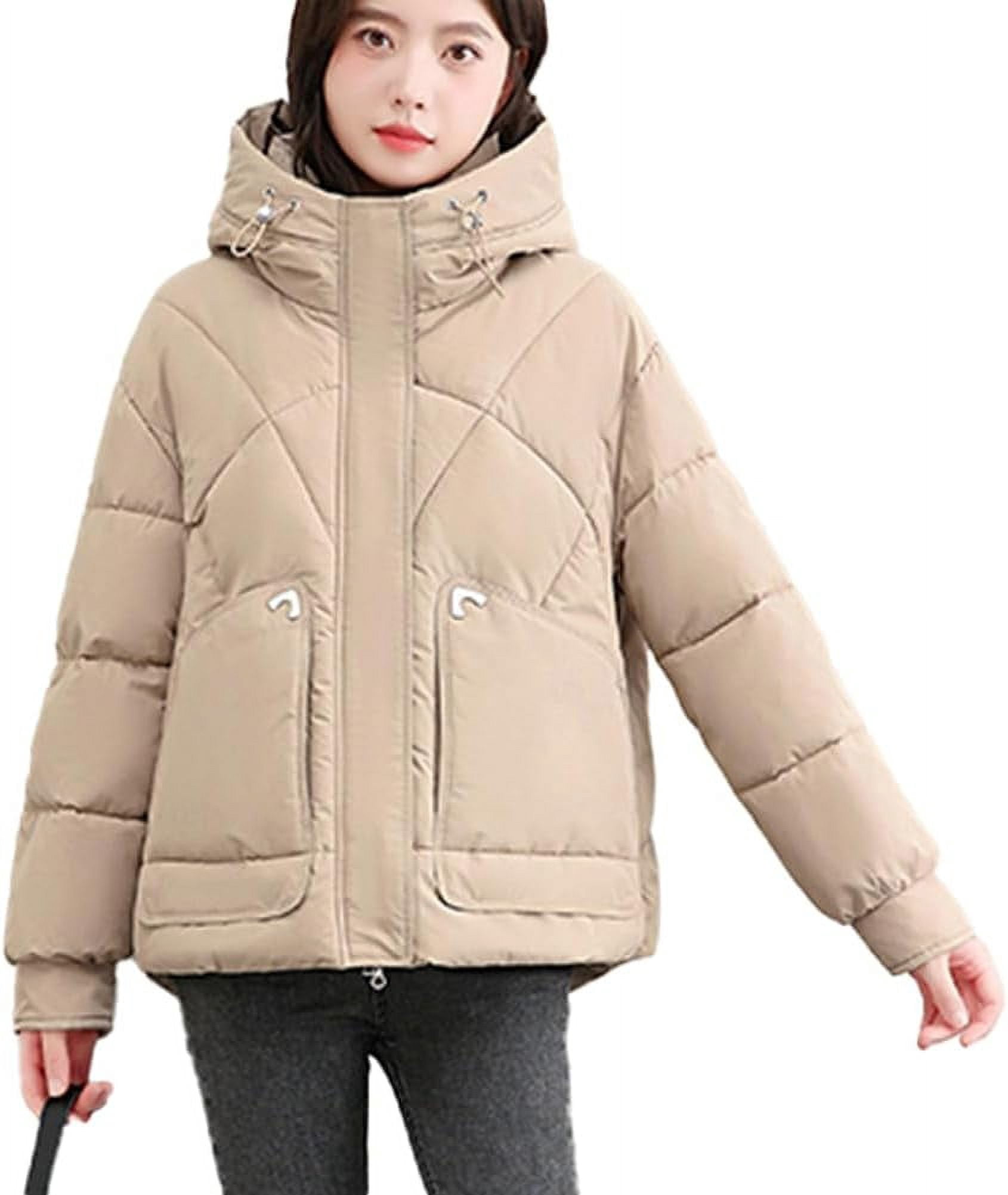 Municipal Thick Puffer Jackets for Women Trendy Short Winter Coat ...