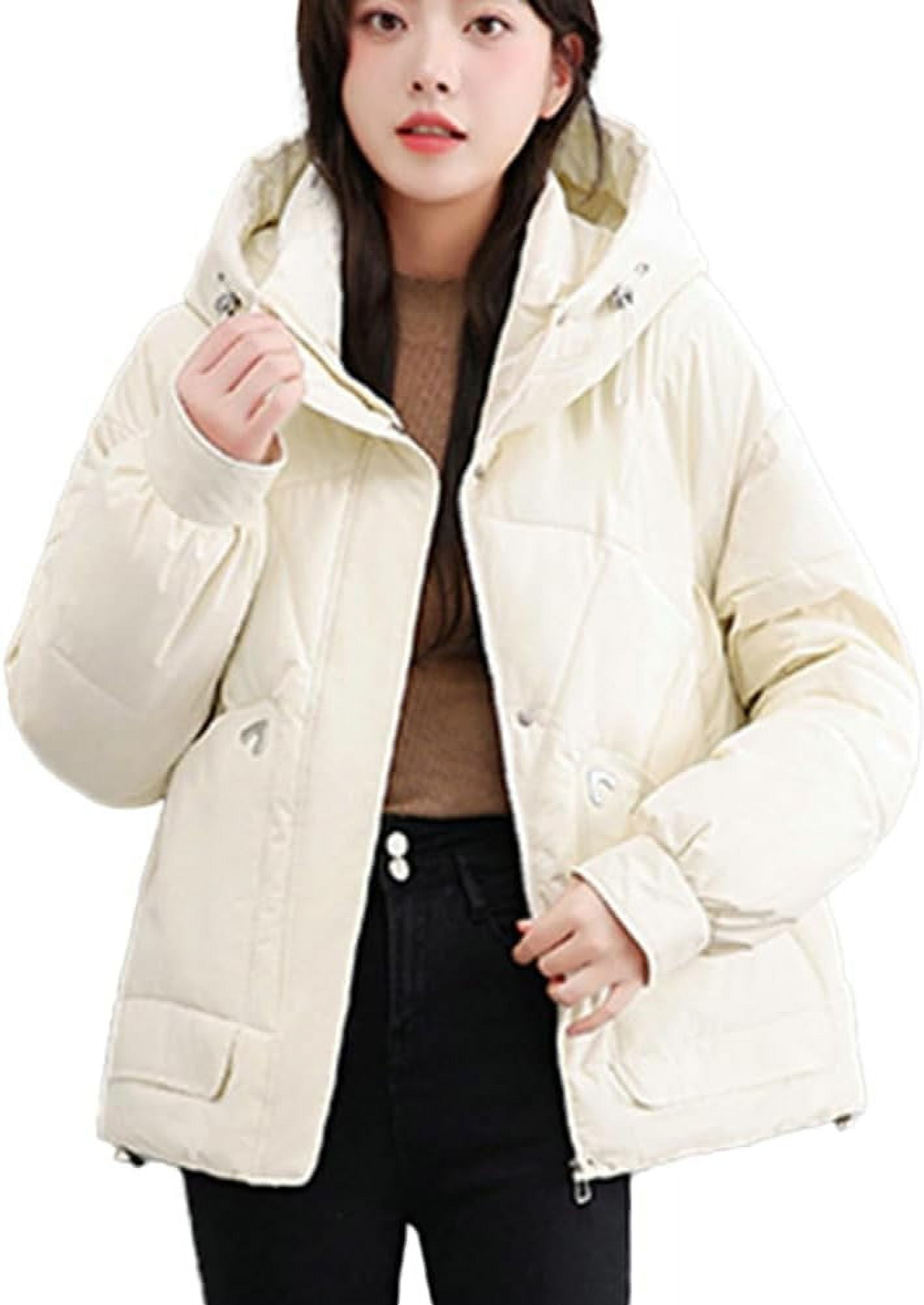 Municipal Thick Puffer Jackets for Women Trendy Short Winter Coat ...