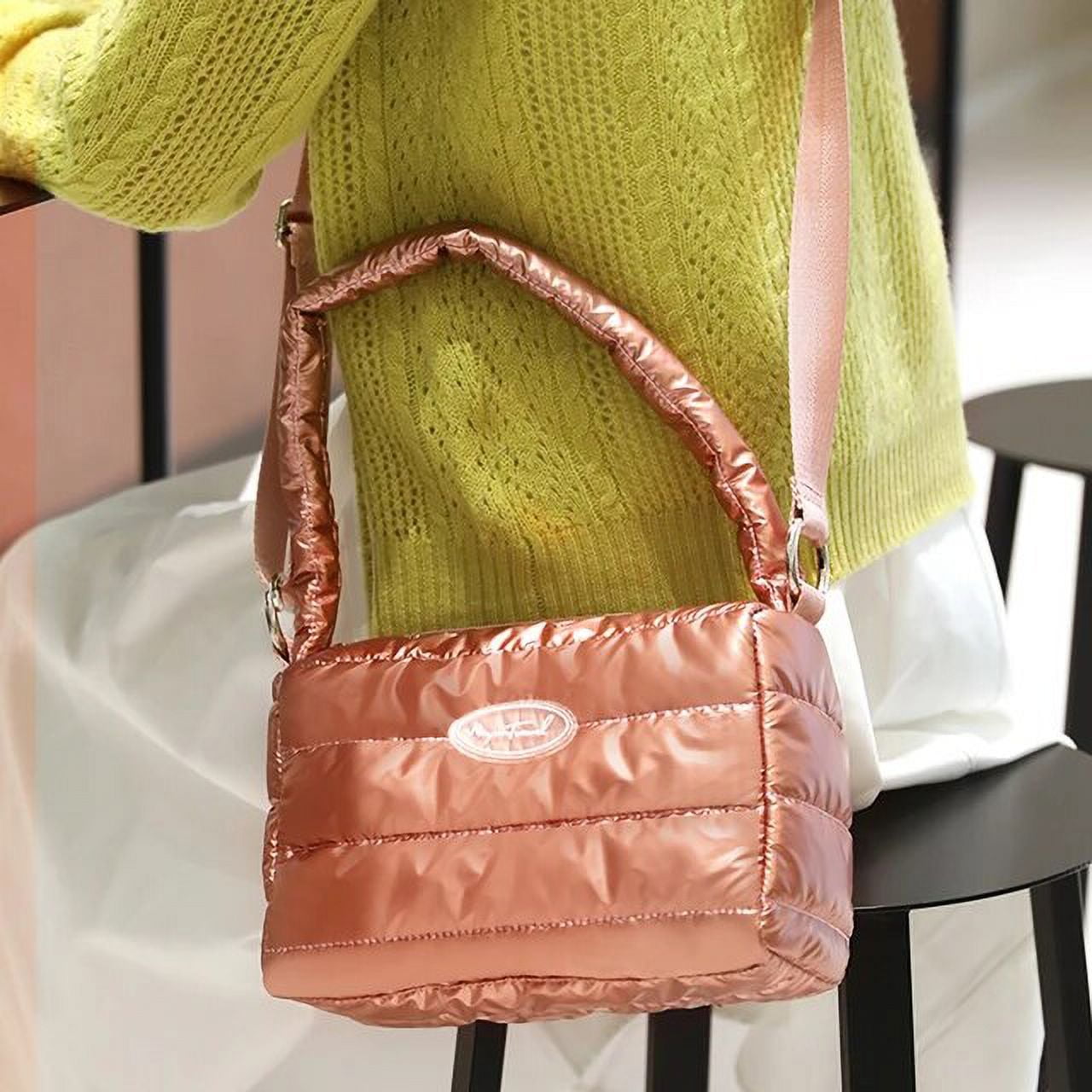 Municipal Vest Design Padded Shoulder Bags Puffer Quilted Women ...