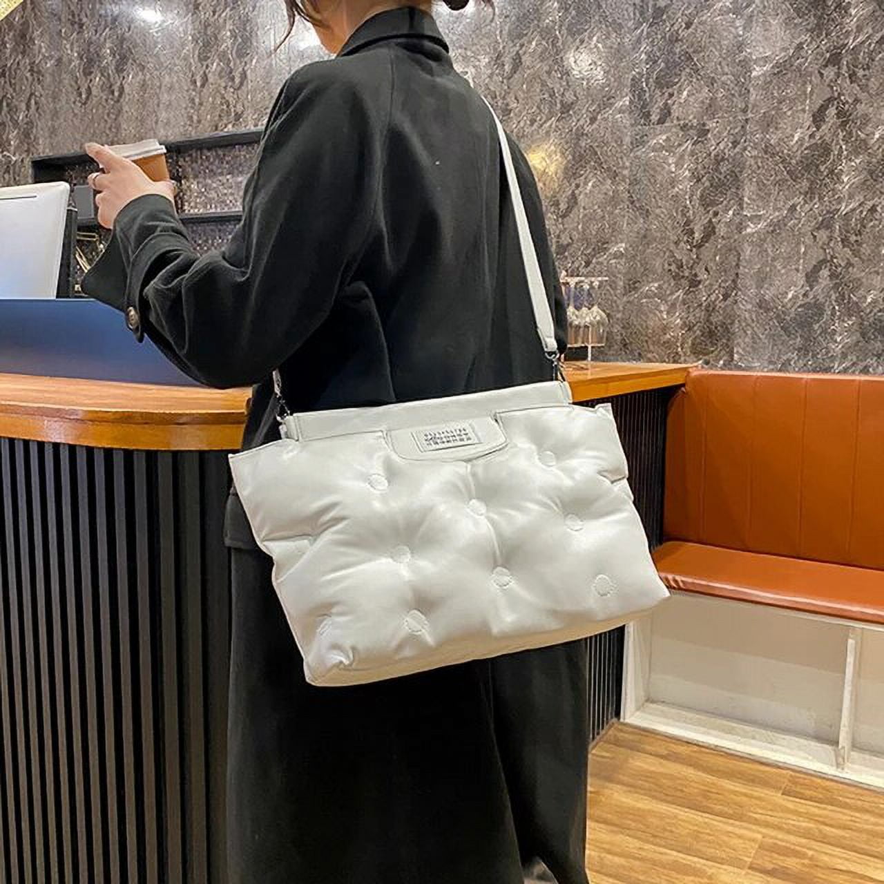 Municipal Vest Design Padded Shoulder Bags Puffer Quilted Women ...