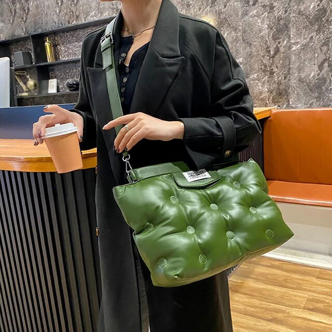 Municipal Vest Design Padded Shoulder Bags Puffer Quilted Women ...