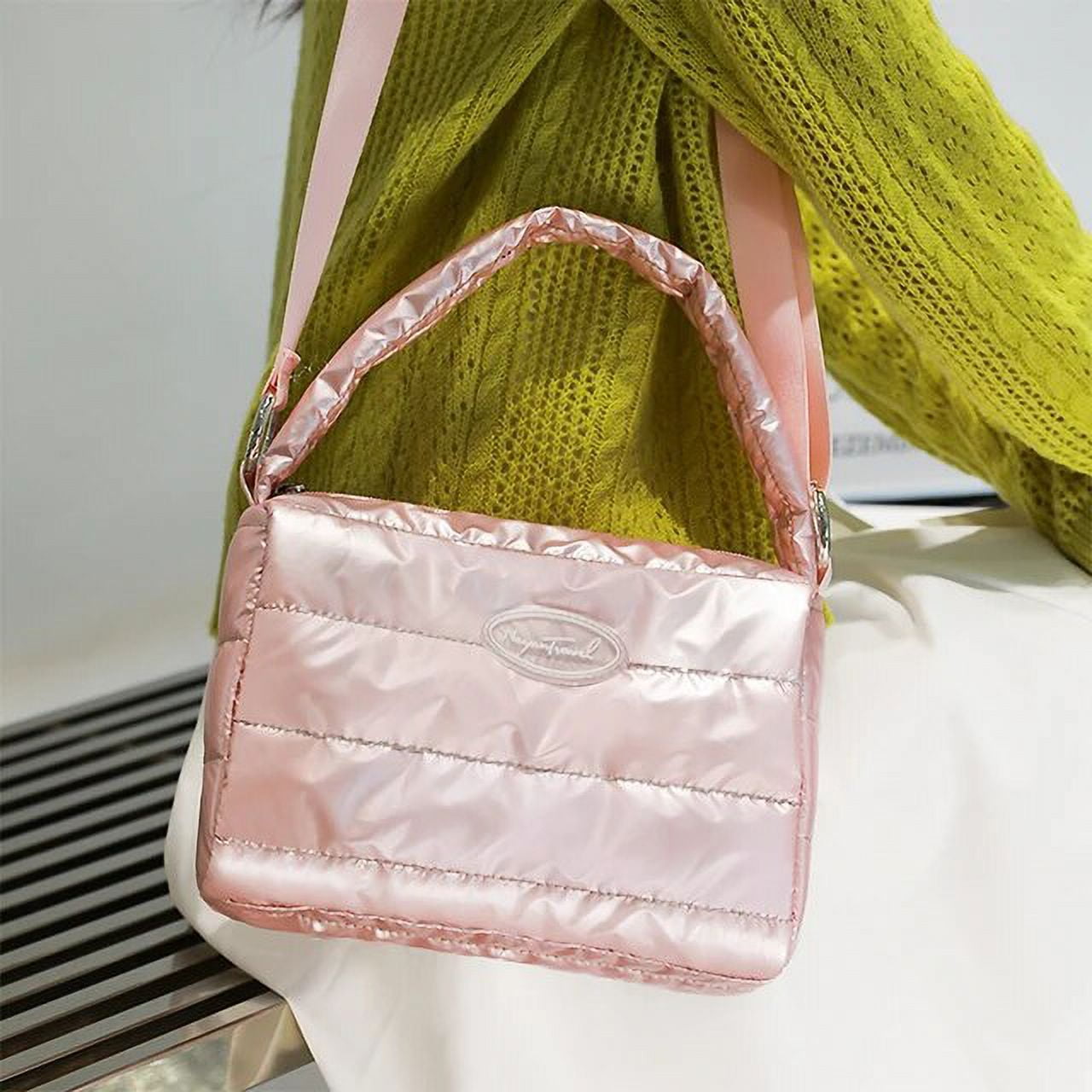 Municipal Vest Design Padded Shoulder Bags Puffer Quilted Women ...