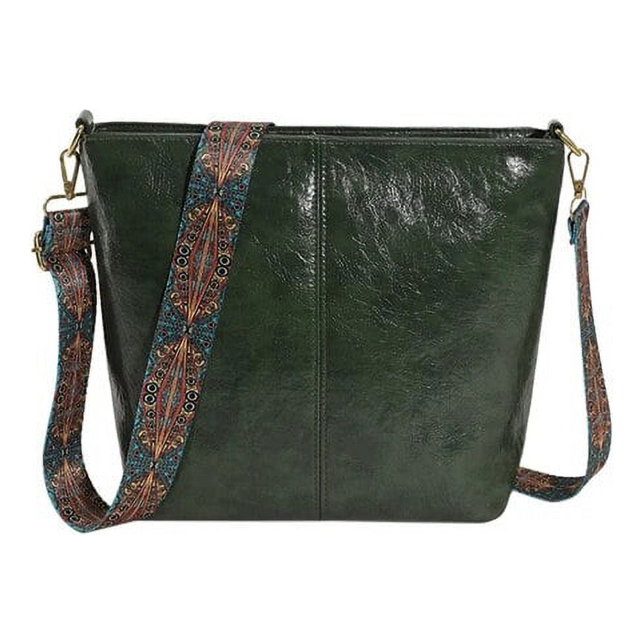 Municipal Women Vintage Shoulder Bag PU Leather Crossbody Bag Lady ...