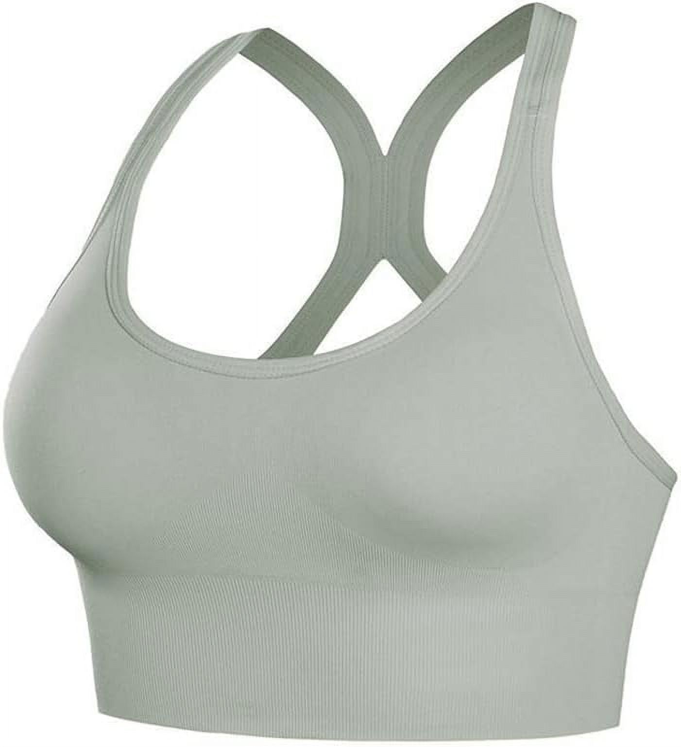Municipal Women's Racerback Sports Bra Moisture Wicking Full Figure ...