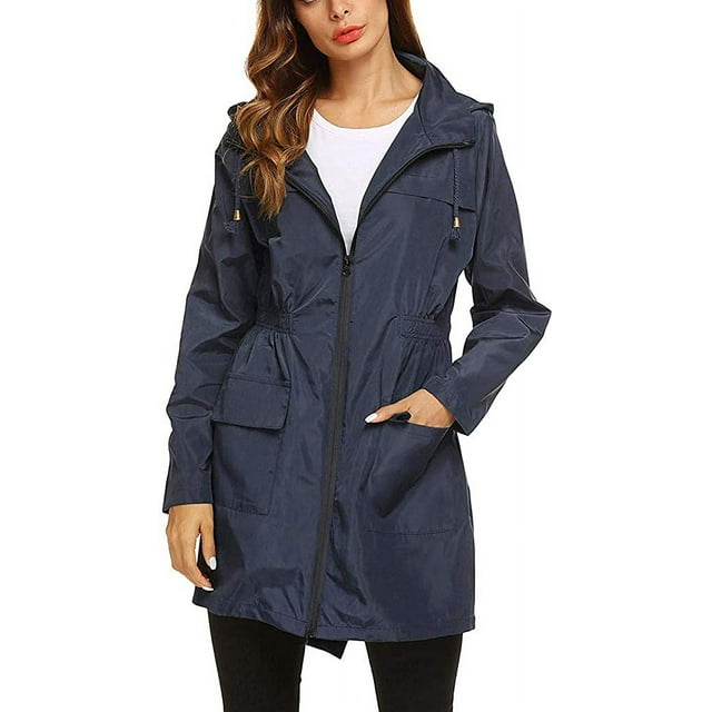 Municipal Women's Raincoats Windbreaker Rain Jacket Waterproof ...