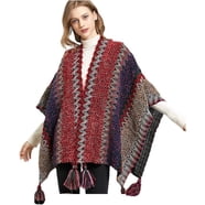 Authentic Mexico Flag Eagle Sarape Poncho - Unisex Adult One Size ...