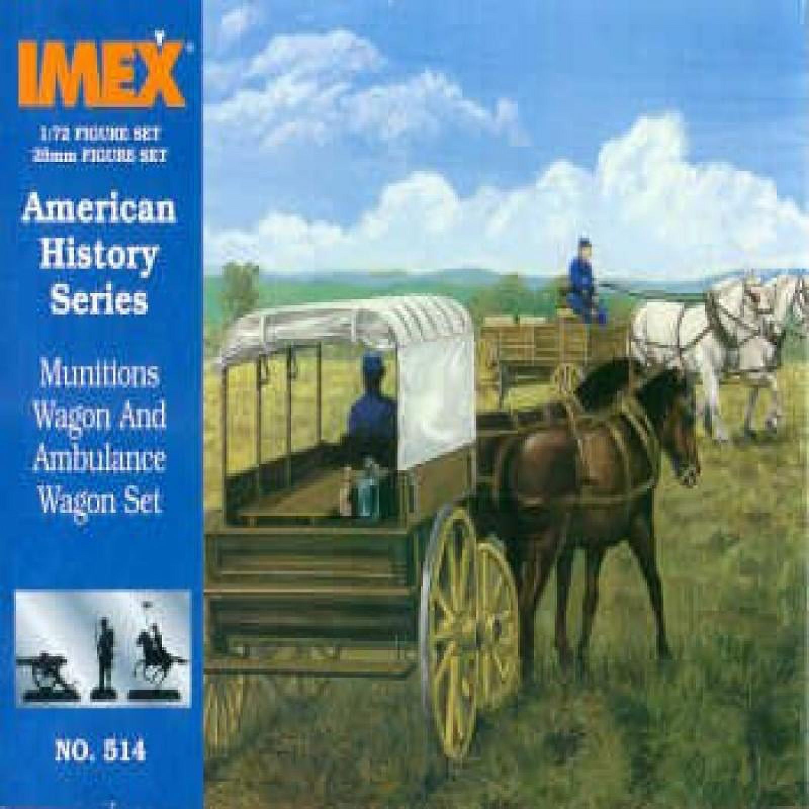 Imex 514 1/72 Munitions Wagon & Ambulance Wagon IMXS0514 - Walmart.com