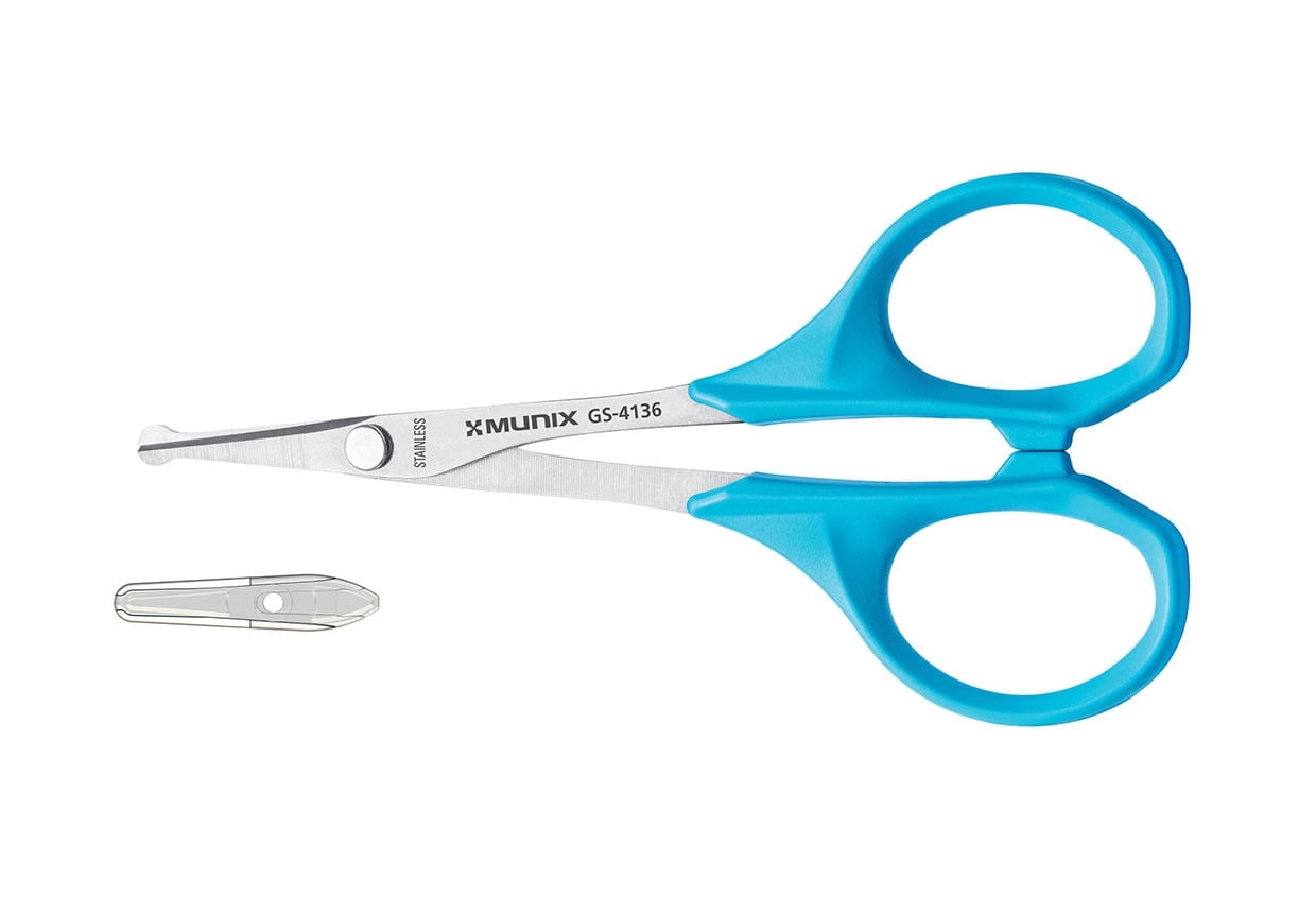 Munix GS-4136 Stainless Steel Pointed All-Purpose Scissors, Box Set, 1 ...