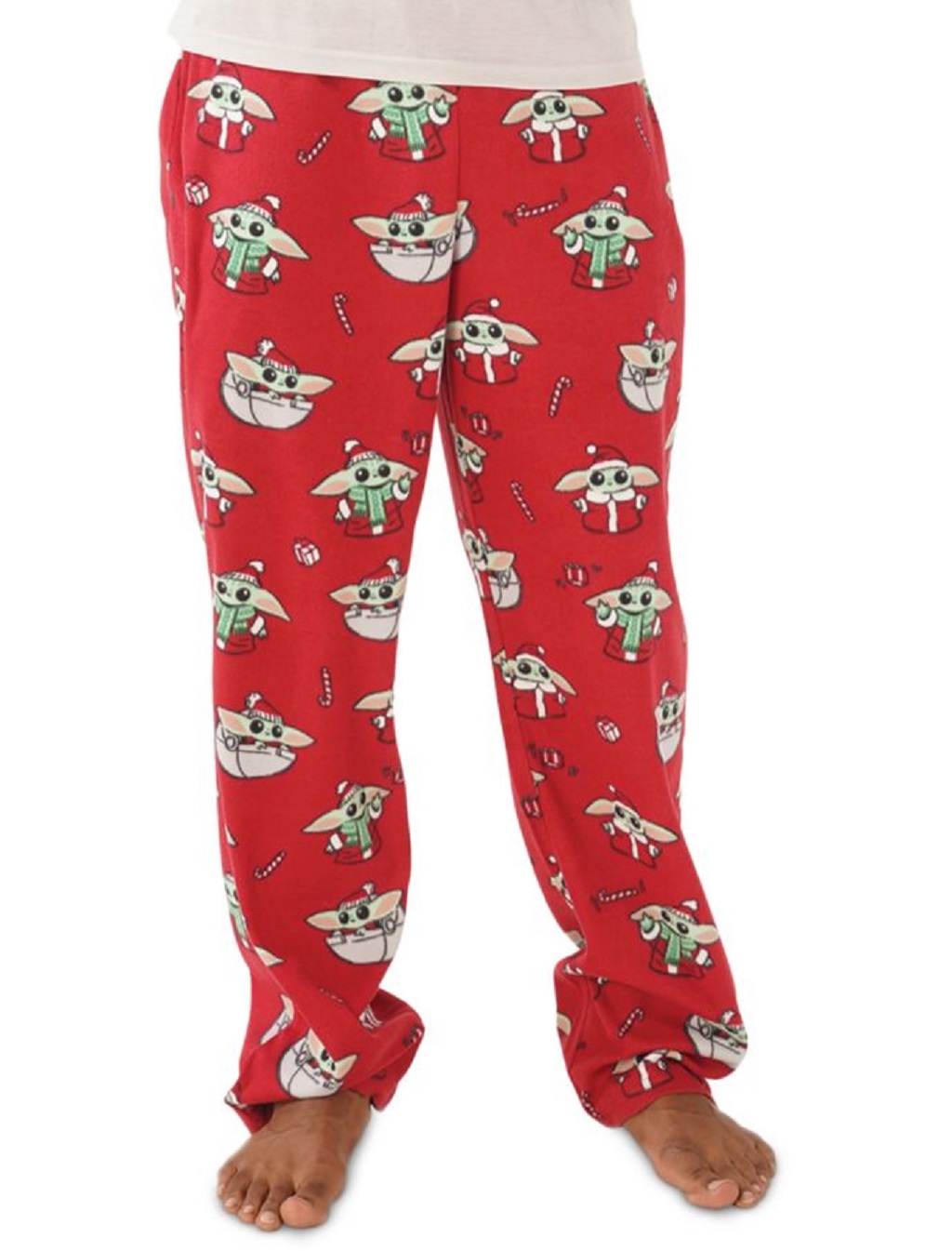 Munki Munki Mens Printed Grogu Holiday Family Pajama Pants - Walmart.com