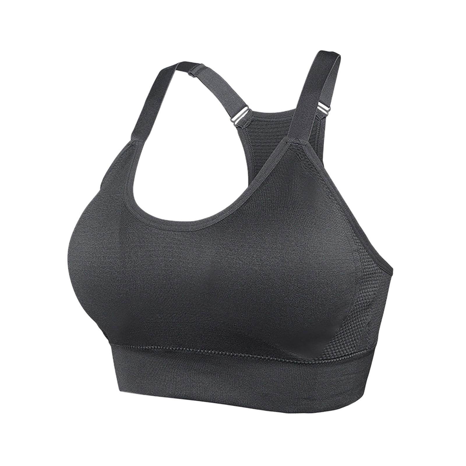 Munlar Longline Sports Bras for Women Supportive High Impact No Wire ...