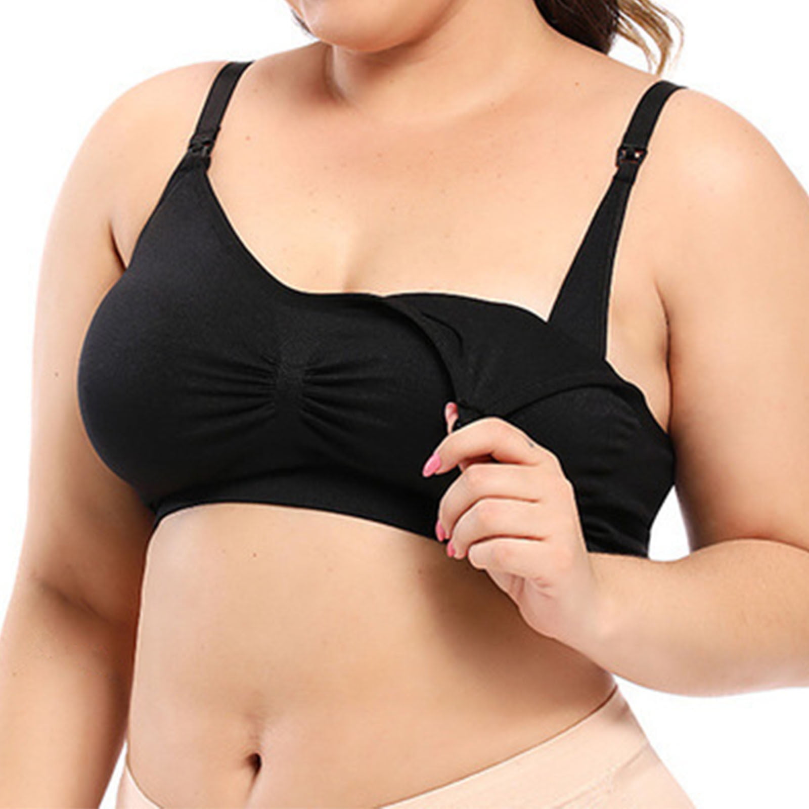 Munlar Push Up Womens Bras No Wire Front Closure Comfortable Stretchy